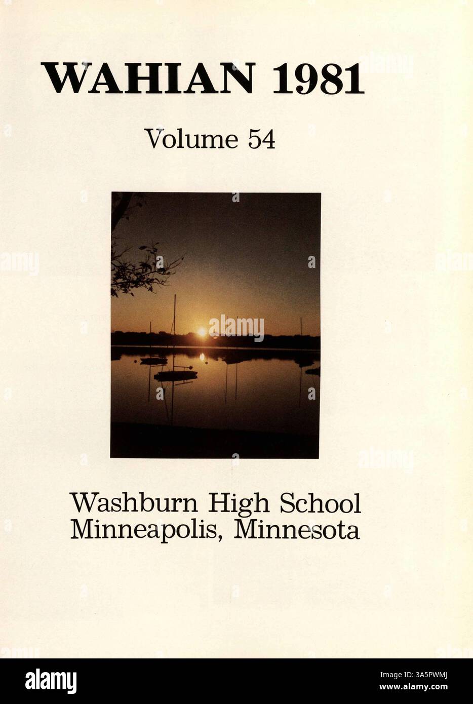 Die ausgabe 1981 des washburn jahrbuchs -Fotos und -Bildmaterial in hoher Auflösung – Alamy