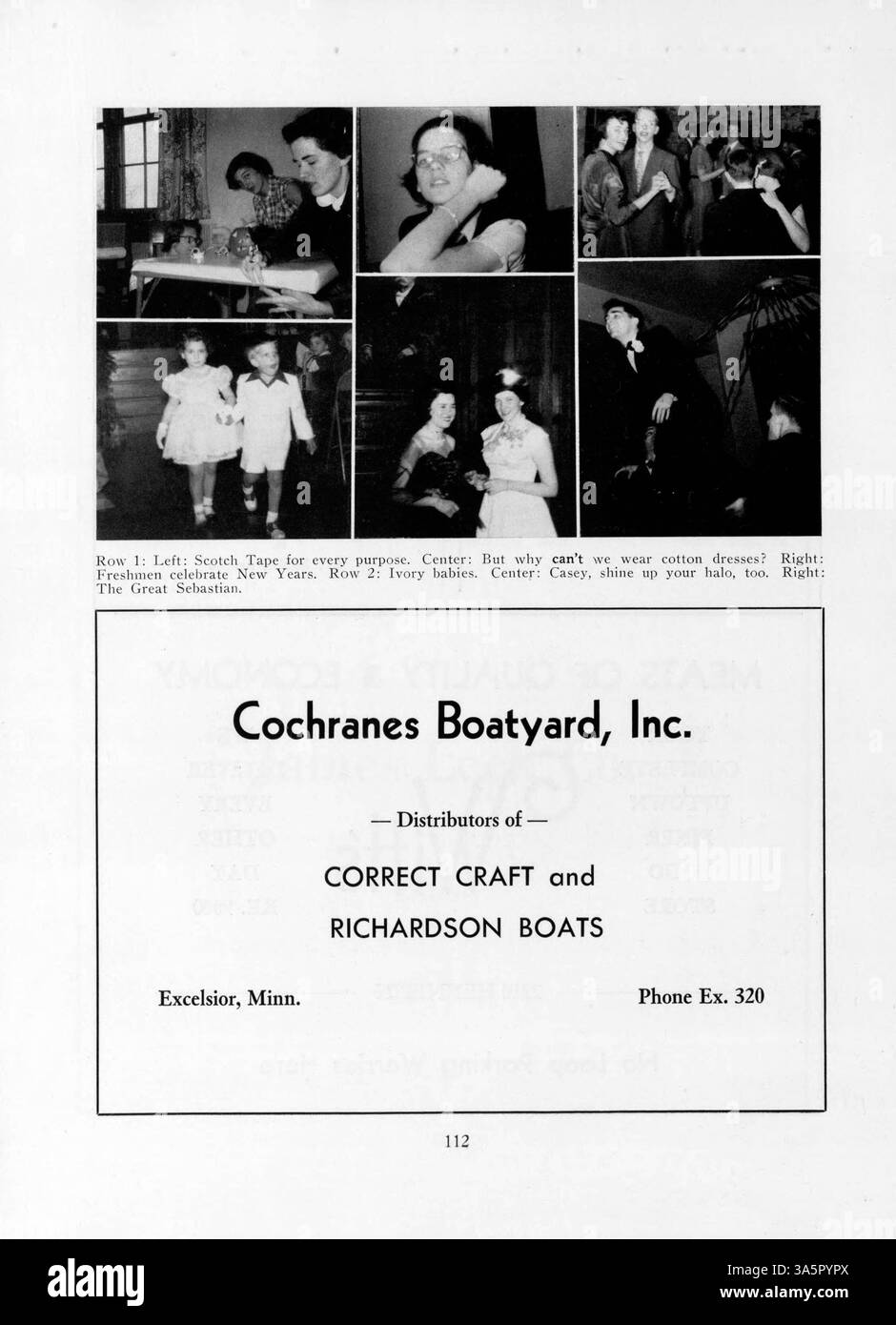 Die ausgabe 1952 des tatler jahrbuchs von northrop collegiate -Fotos und -Bildmaterial in hoher ...