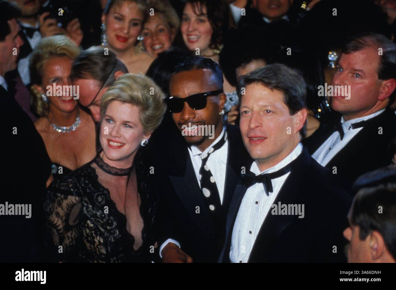 Januar 1993; Washington, DC, USA; Vizepräsident AL GORE und seine Frau ...