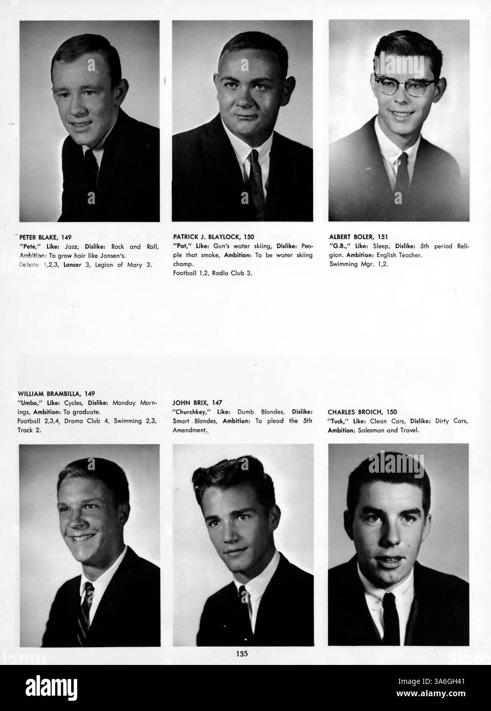 Das Benilde High Yearbook 1963 fängt Momente aus dem Studentenleben ...