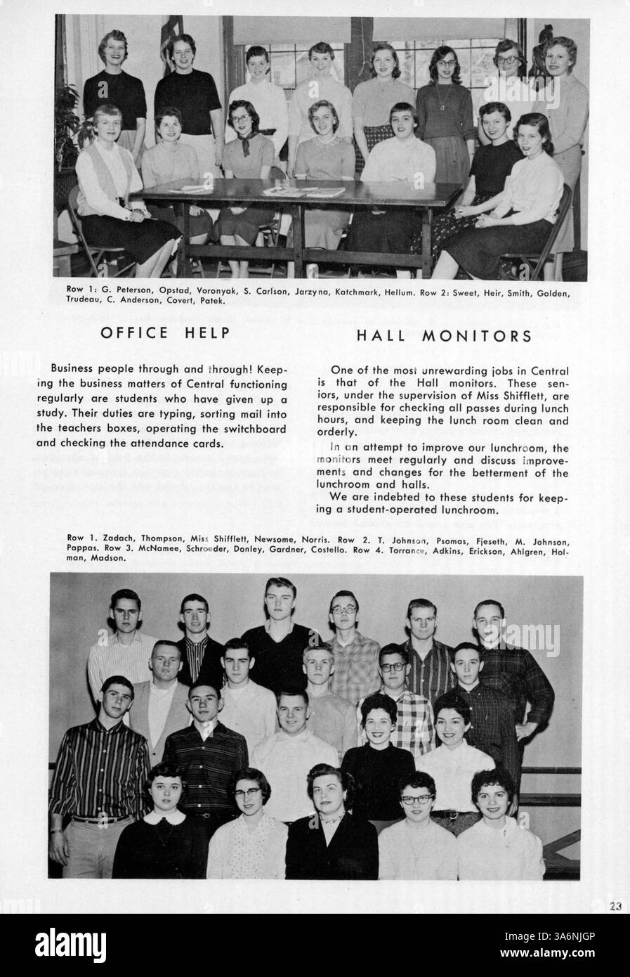 Diese ausgabe des centralian jahrbuchs von 1956 dokumentiert die schule -Fotos und -Bildmaterial ...