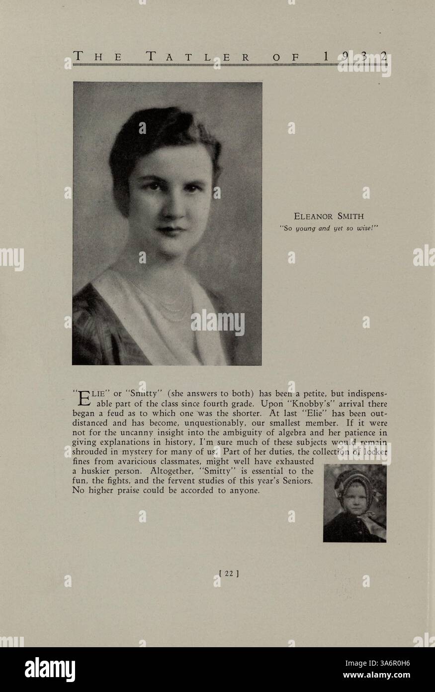Das Jahrbuch „Tatler“ 1932 von Northrop Collegiate beleuchtet die Leistungen von Schülern ...