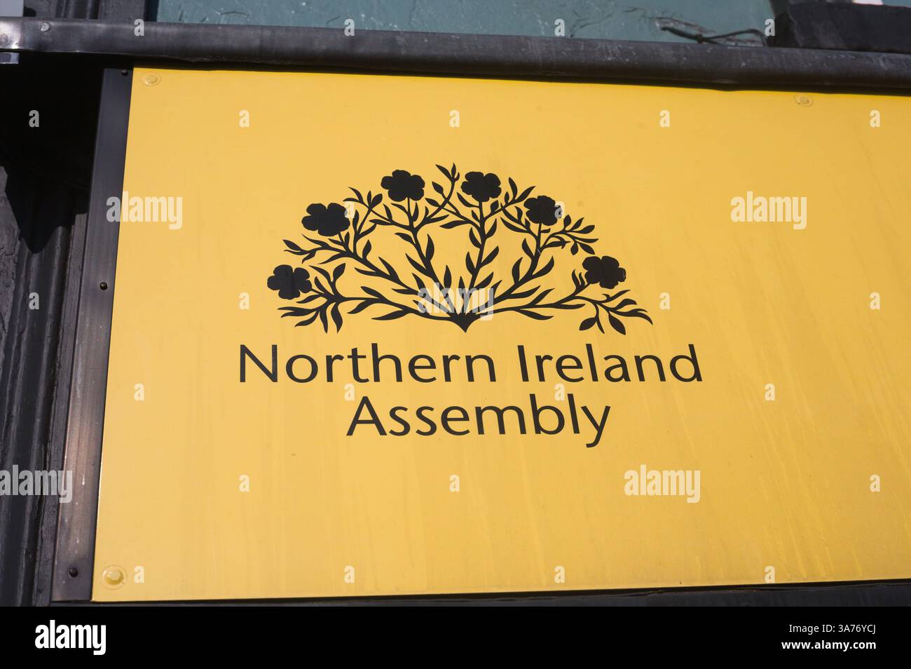 Das Logo der Allianz im Wahlkreis der MLA Nick Mathison in der High ...