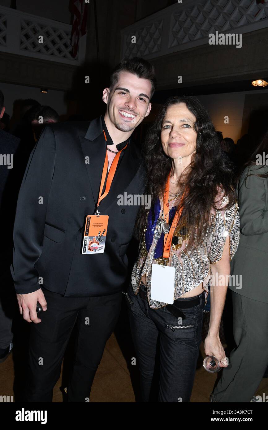 Am 28. März 2025 nahmen der Tänzer Kedric Bateman und die Gründerin des ...