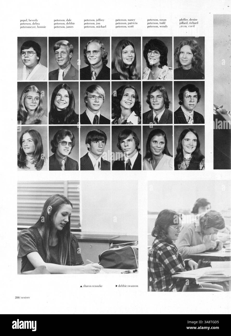 Die Ausgabe 1973 des Aurean Yearbook der Richfield High School beleuchtet die akademischen ...