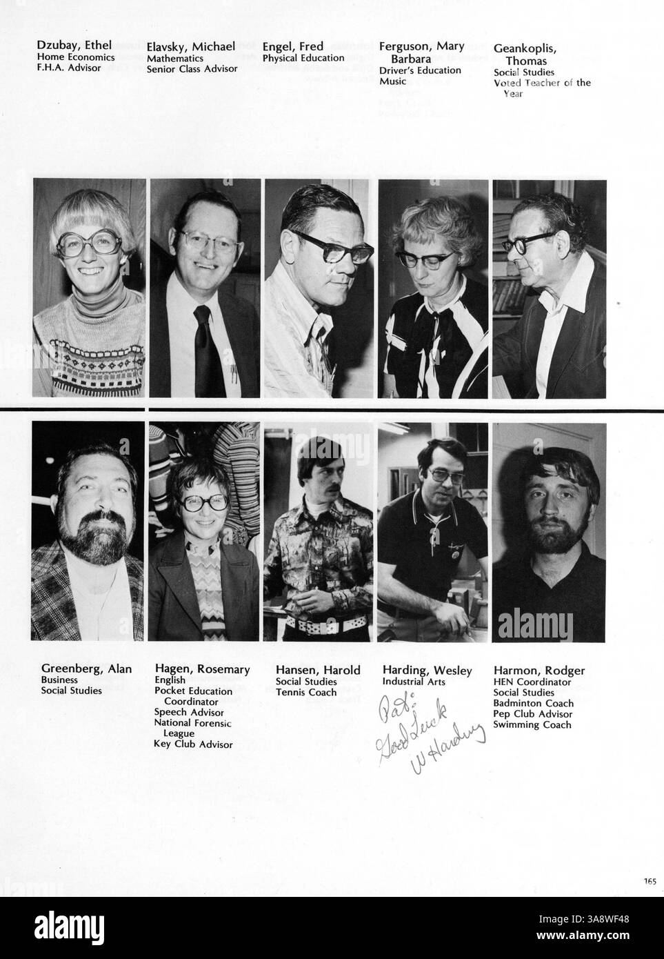 Das Edison Yearbook „Wizard“ 1978 beleuchtet die Leistungen der Schüler, Beiträge der Lehrkräfte ...