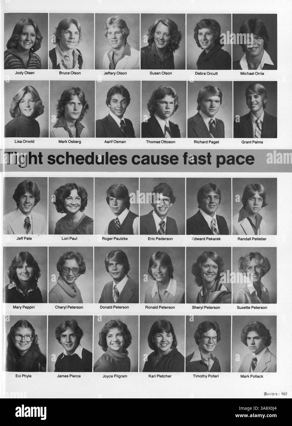 Dieses kennedy high jahrbuch von 1980 hebt die errungenschaften hervor ...