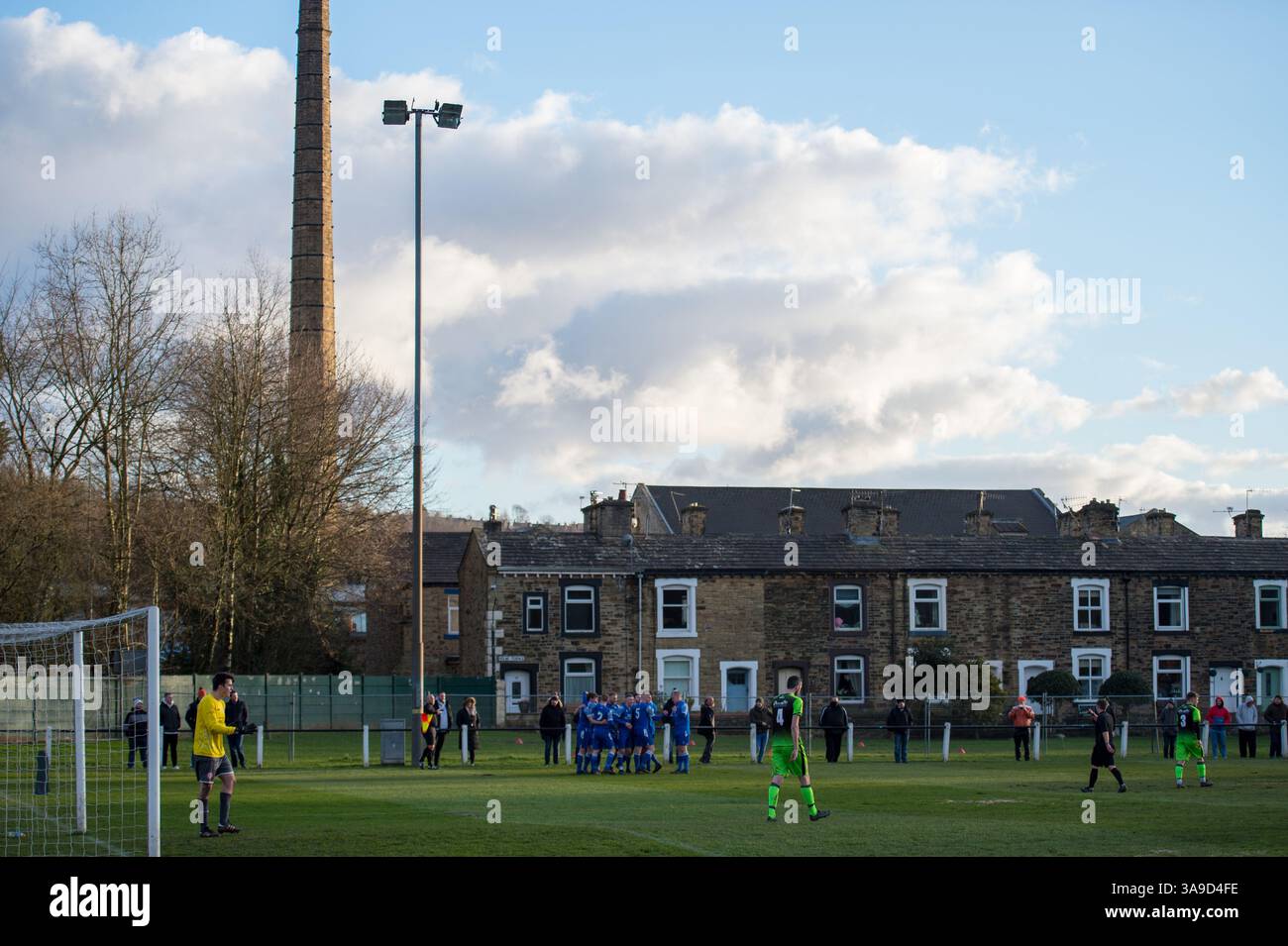 Nelson, England, 5. März 2022. Die North West Counties Football League ...