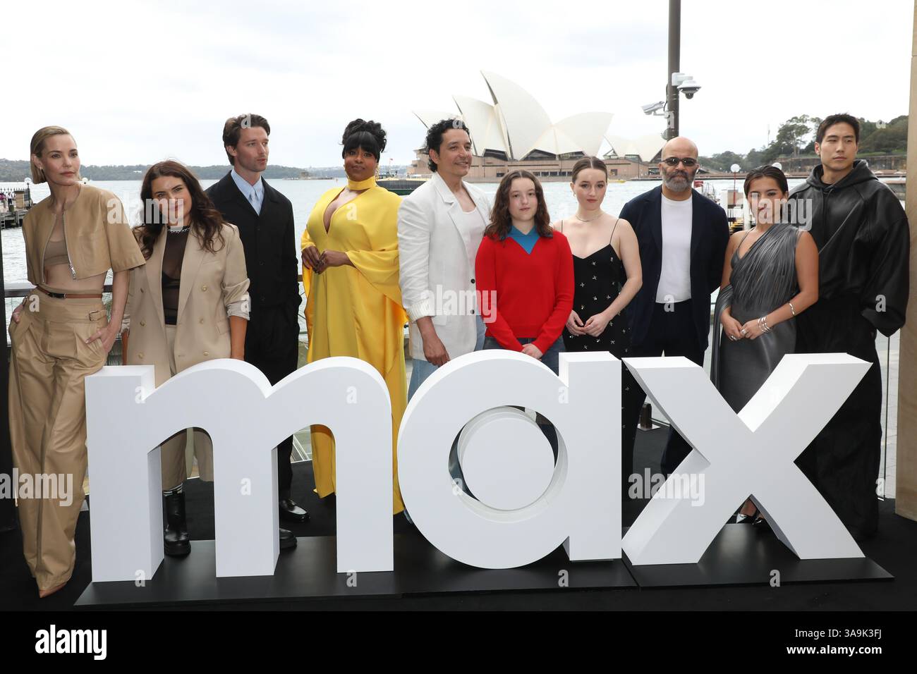 Sydney, Australien. 31. März 2025. Mitglieder der HBO-Hit-Serie The ...