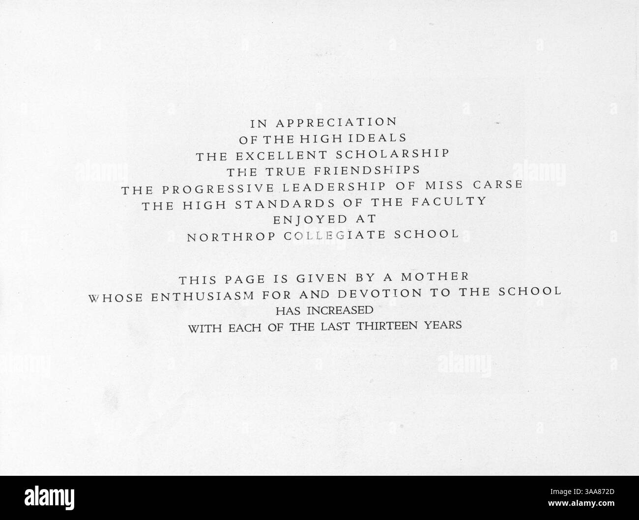 Diese ausgabe des tatler jahrbuchs der northrop collegiate schule -Fotos und -Bildmaterial in ...
