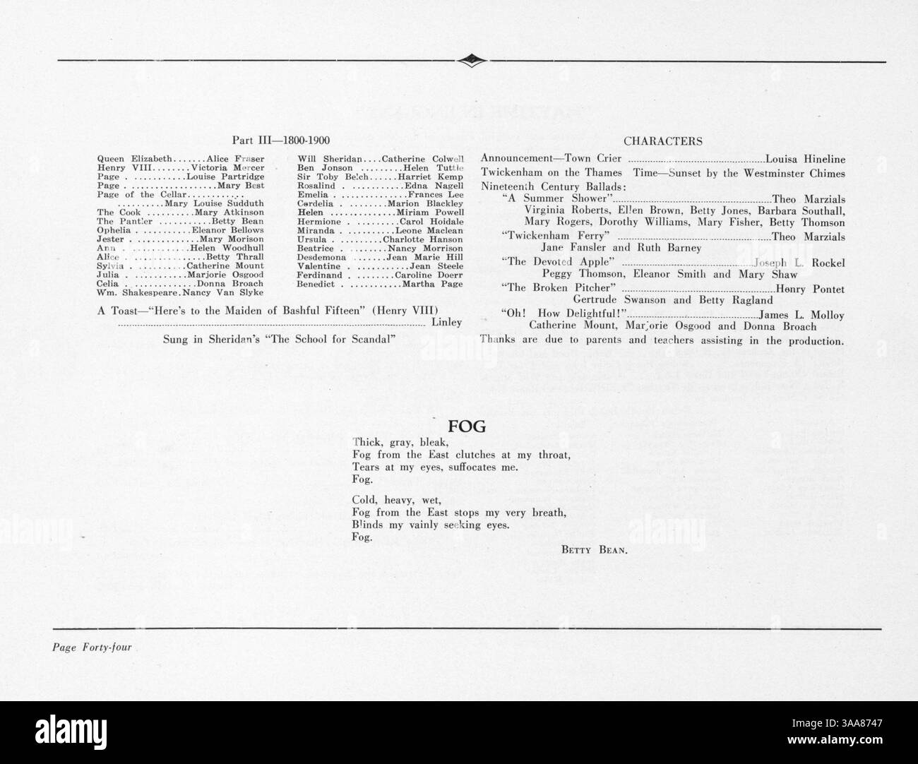 Das tatler jahrbuch von 1929 aus den aufzeichnungen der northrop collegiate school -Fotos und ...