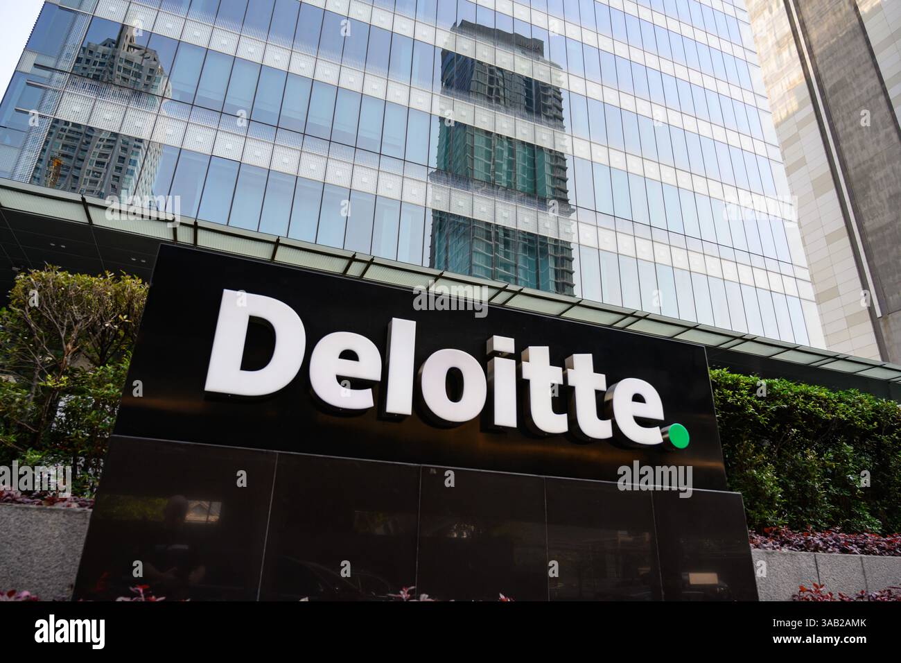 Segnaletica del logo deloitte -Fotos und -Bildmaterial in hoher ...