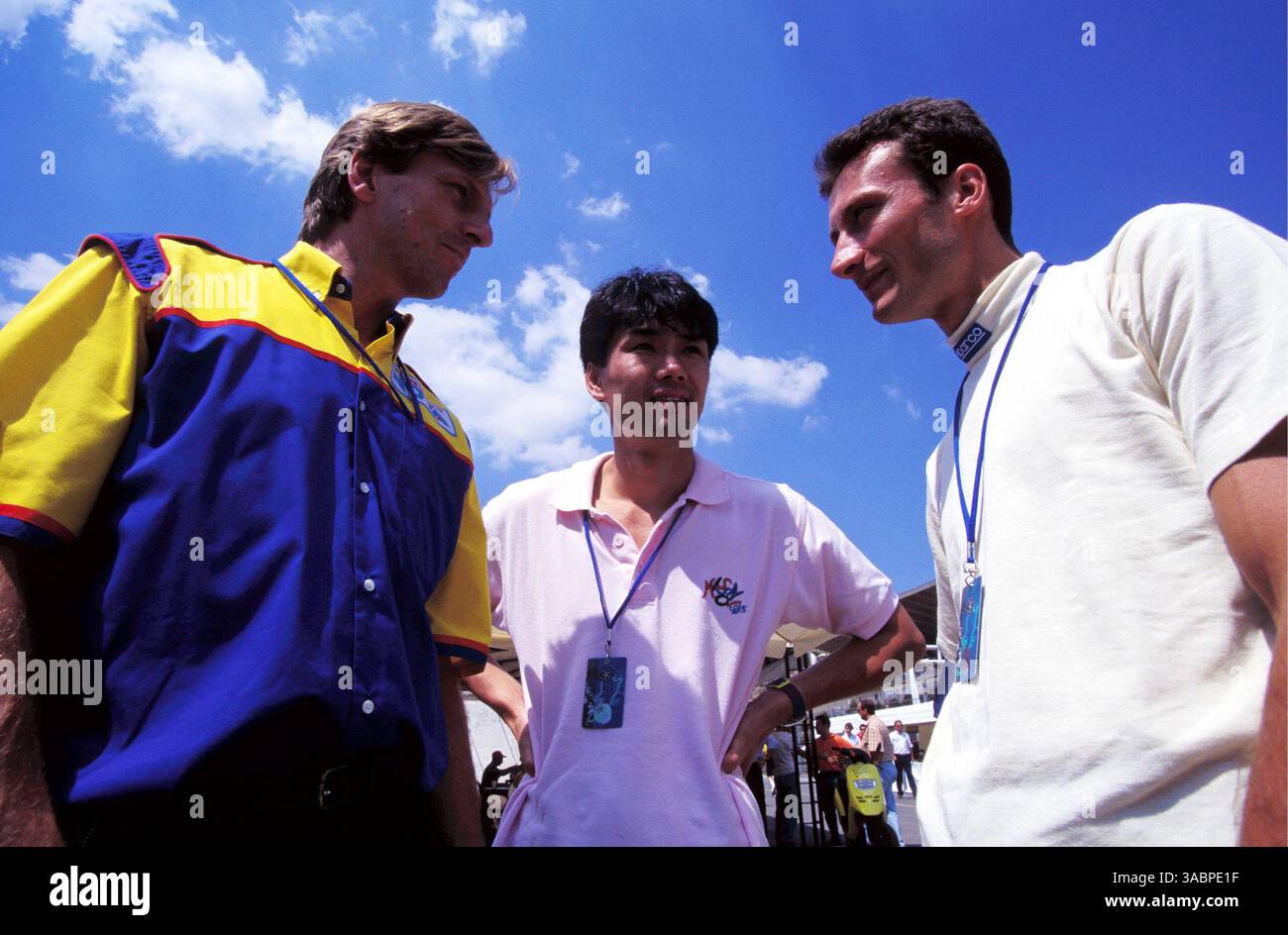 David Sears (GBR, links) mit Vincenzo Sospiri (ITA) Super Nova (rechts ...