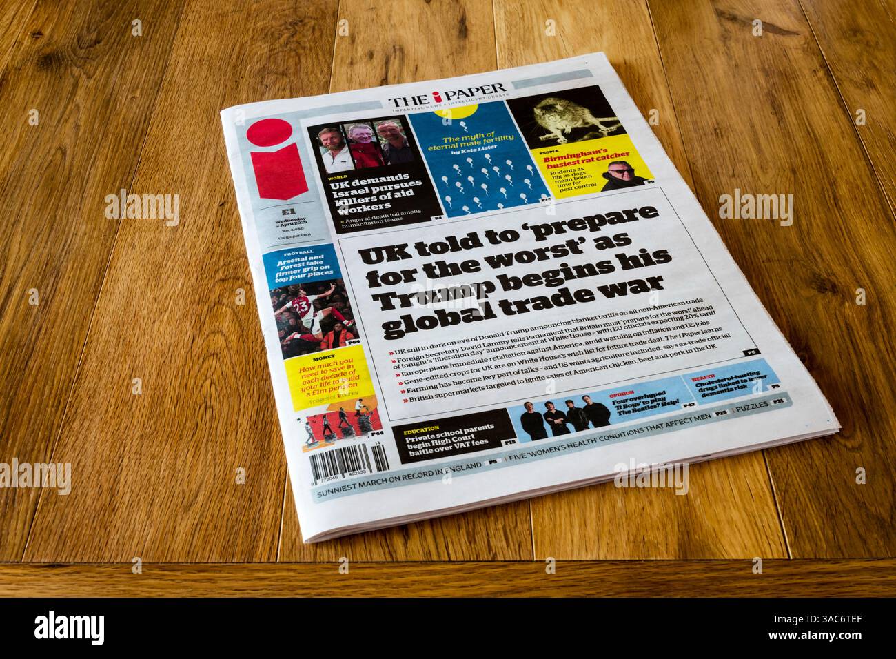 Als trump seinen globalen handelskrieg beginnt -Fotos und -Bildmaterial in hoher Auflösung – Alamy