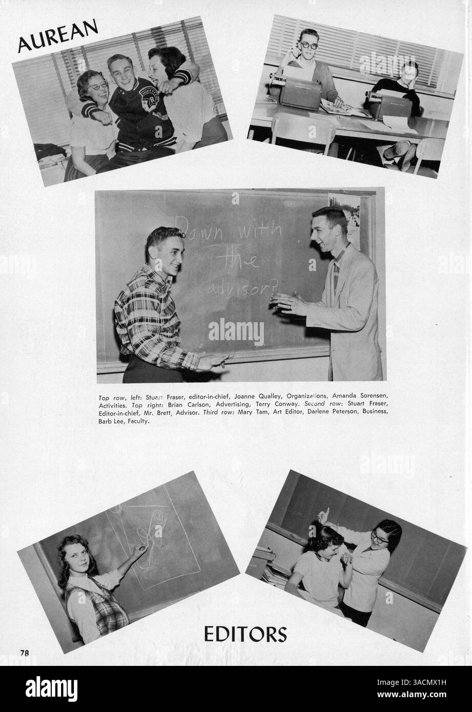 Die ausgabe 1958 des richfield high school jahrbuchs -Fotos und -Bildmaterial in hoher Auflösung ...