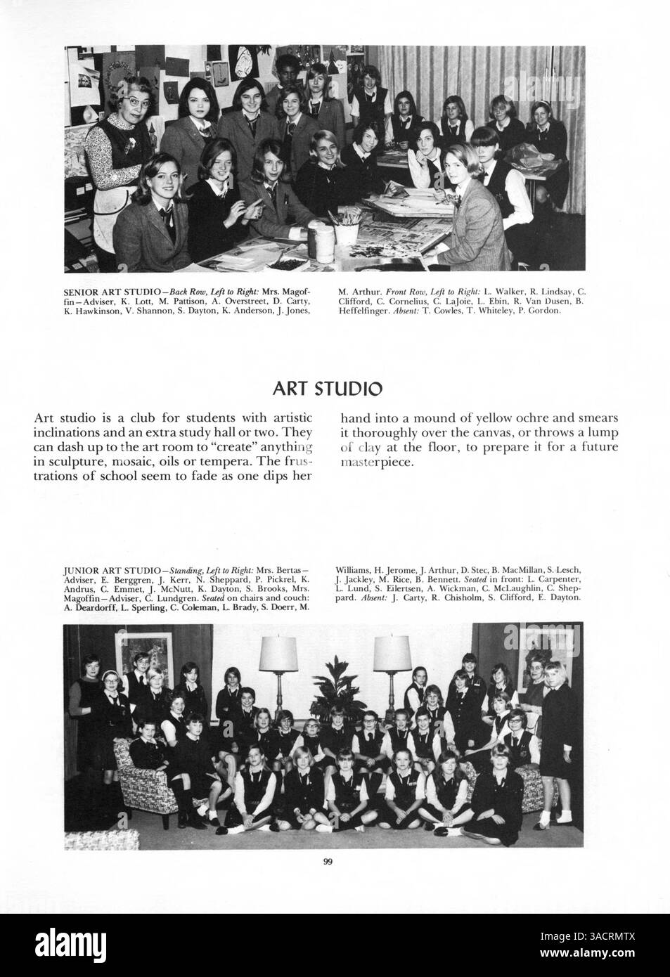 Die Ausgabe 1965 des Jahrbuchs Tatler von Northrop Collegiate dokumentiert die Höhepunkte des ...