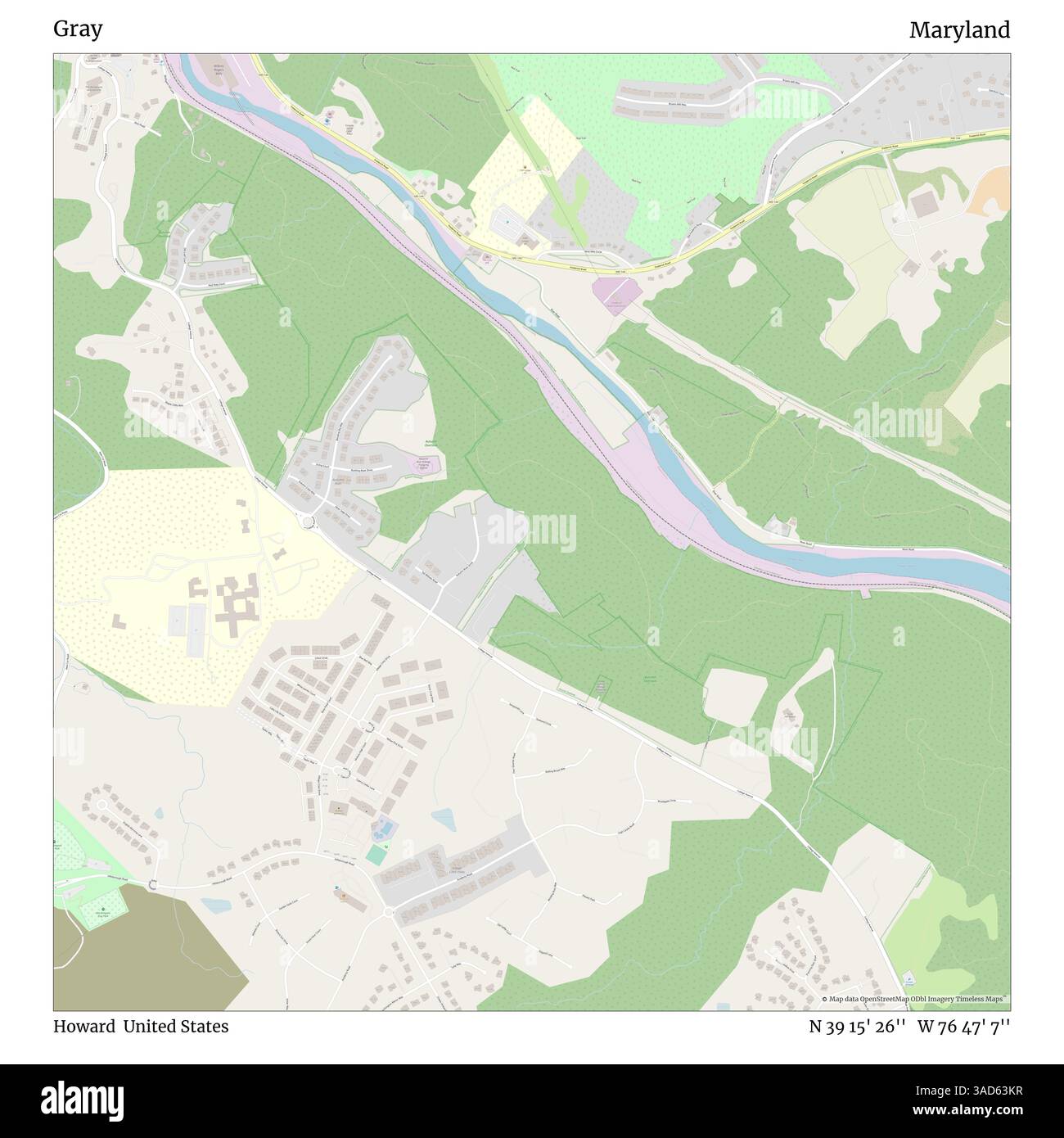 Gray, Howard, United States, Maryland, N 39 15' 26'', W 76 47' 7 ...