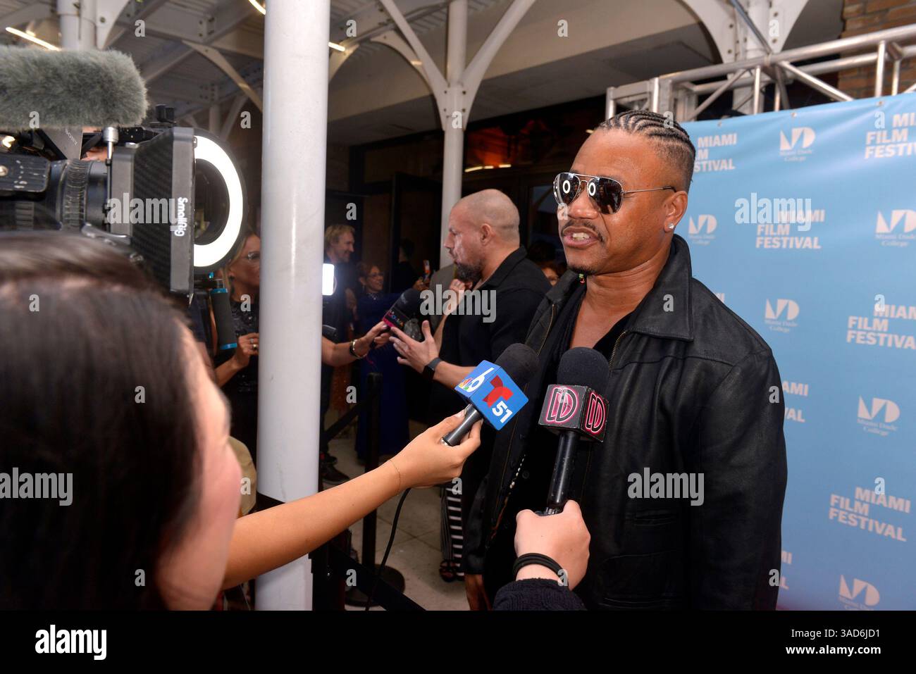 Miami, Florida, USA. April 2025. Cuba Gooding Jr. nimmt am 42. Miami ...