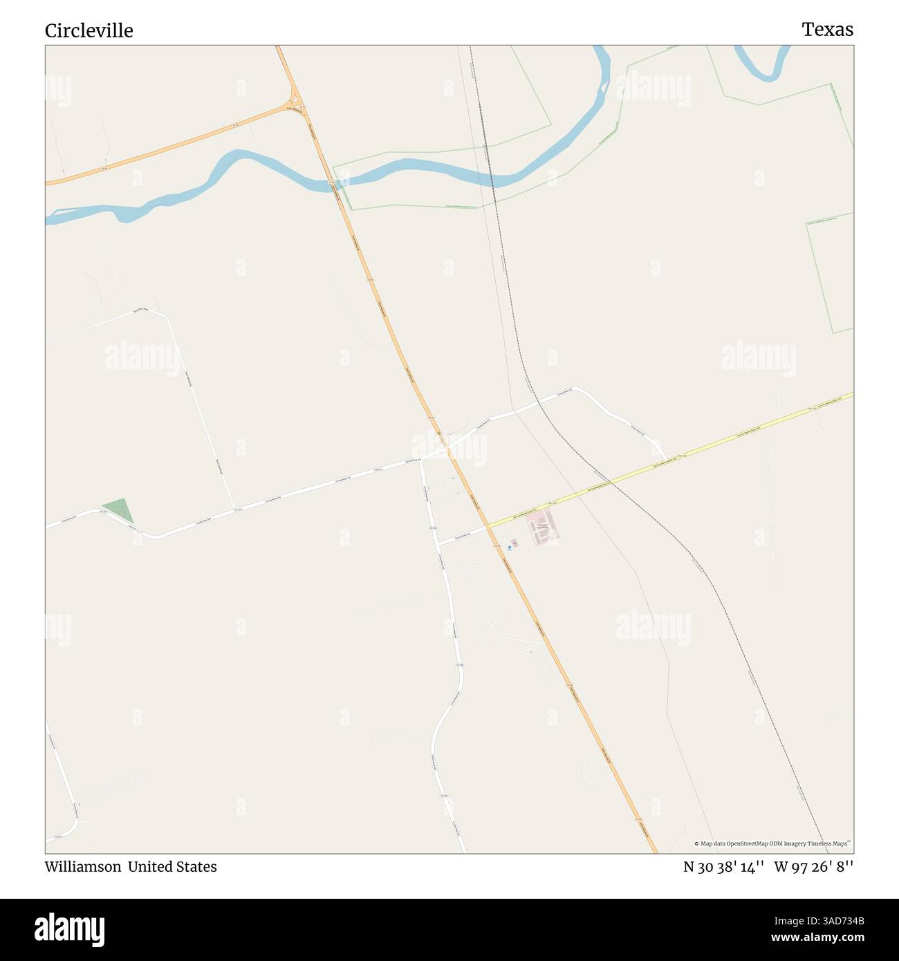 Circleville, Williamson, USA, Texas, N 30 38' 14'', W 97 26' 8 ...