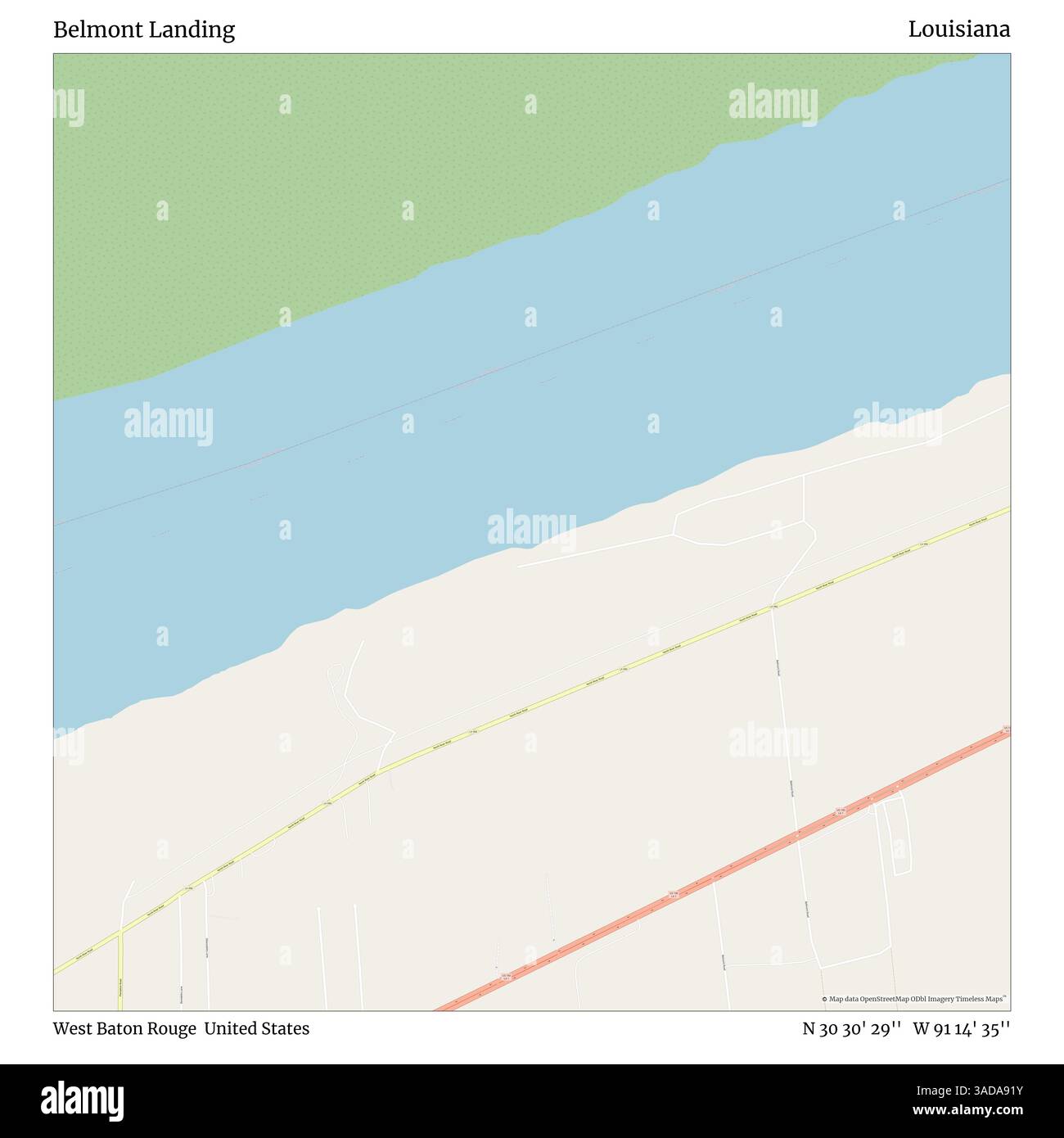 Belmont Landing, West Baton Rouge, USA, Louisiana, N 30 30' 29'', W 91 ...