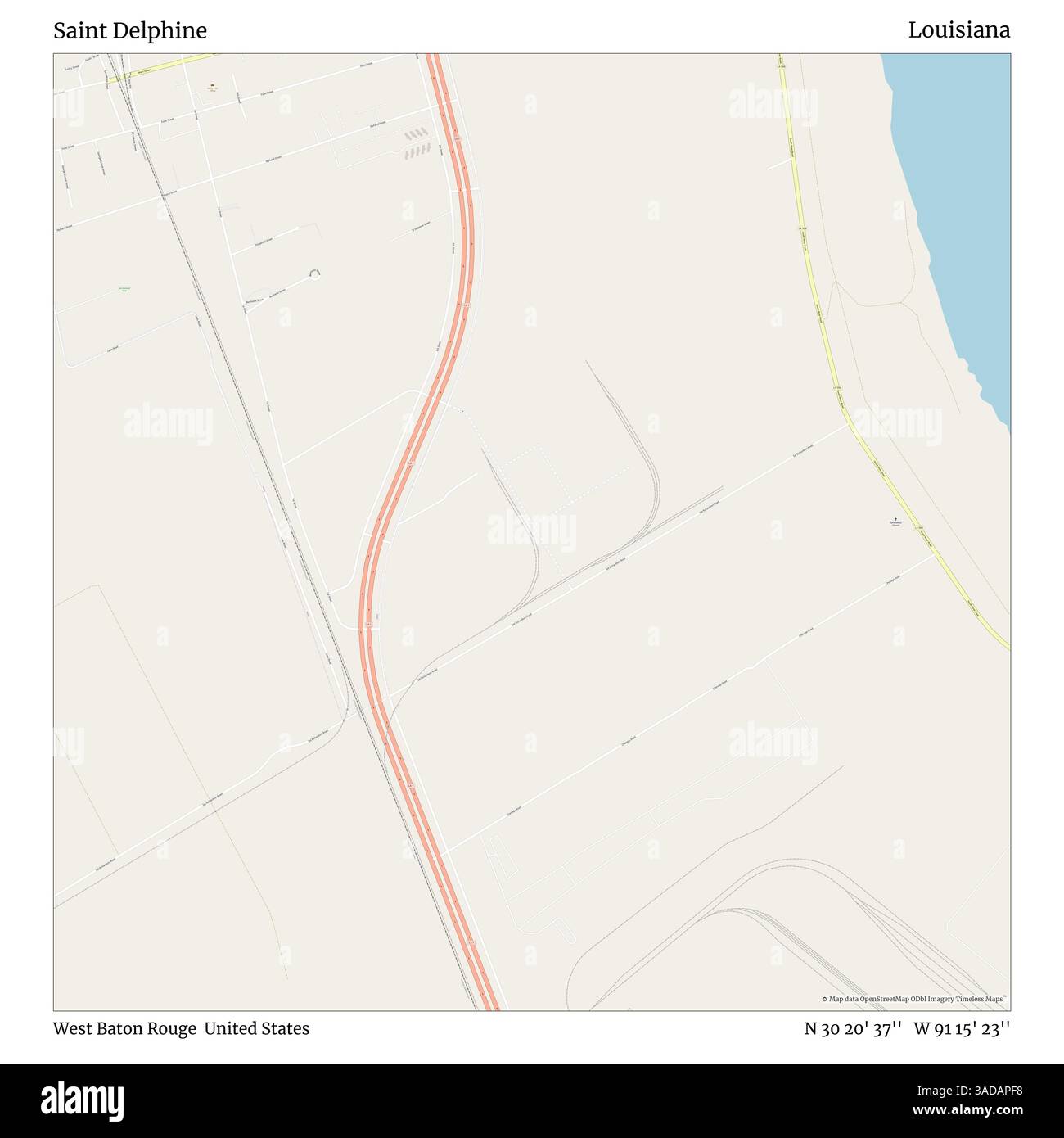 Saint Delphine, West Baton Rouge, USA, Louisiana, N 30 20' 37'', W 91 ...