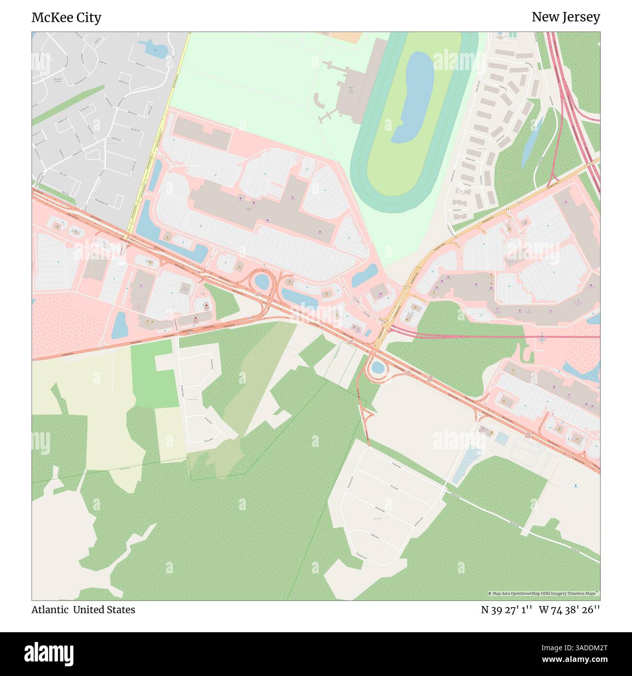 McKee City, Atlantic, USA, New Jersey, N 39 27' 1'', W 74 38' 26 ...