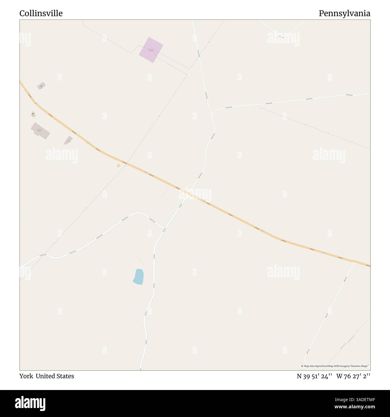 Collinsville, York, USA, Pennsylvania, N 39 51' 24'', W 76 27' 2 ...
