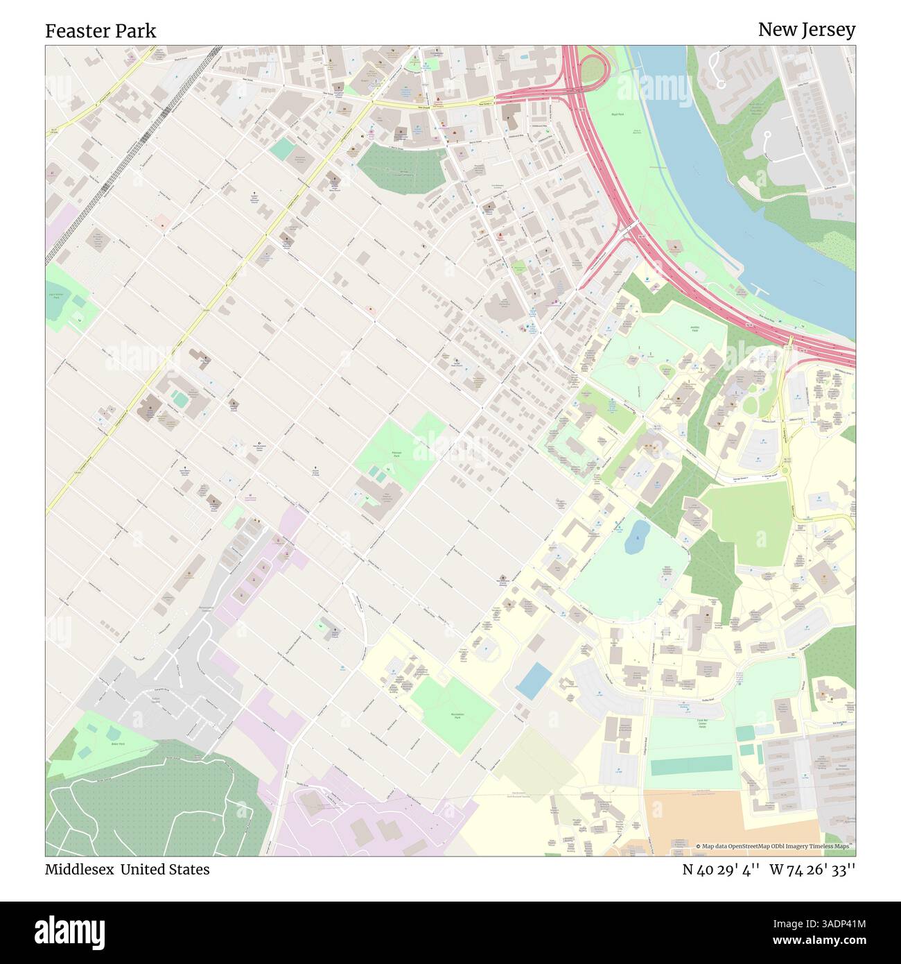 Feaster Park, Middlesex, USA, New Jersey, N 40 29' 4'', W 74 26' 33 ...