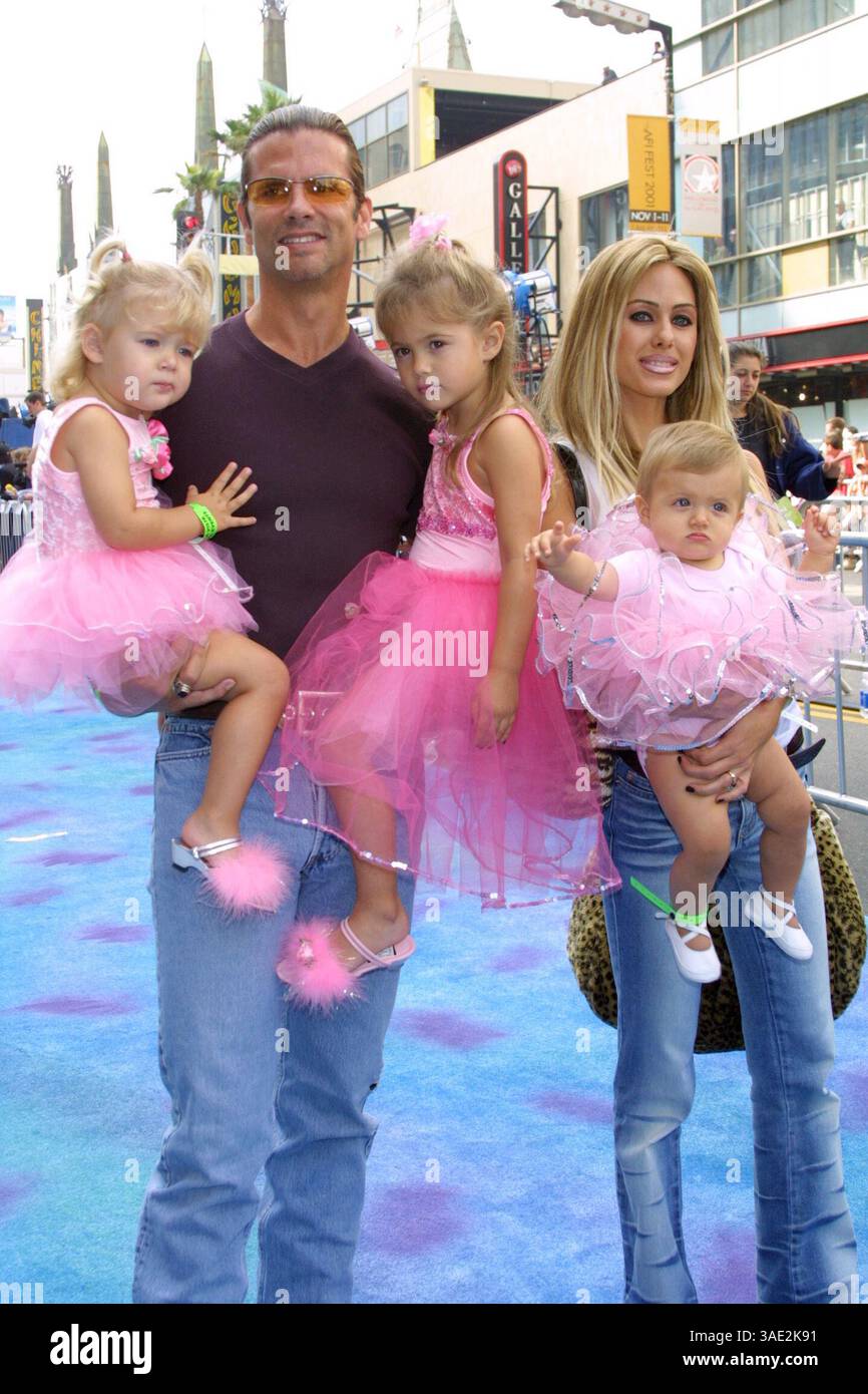 Oktober 2001; Los Angeles, CA, USA; LORENZO LAMAS, SHAUNA SANDS ...