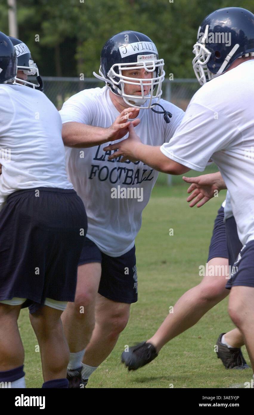 August 2003; Jackson, TN, USA; JOEY WILLIAMS trainiert mit dem ...