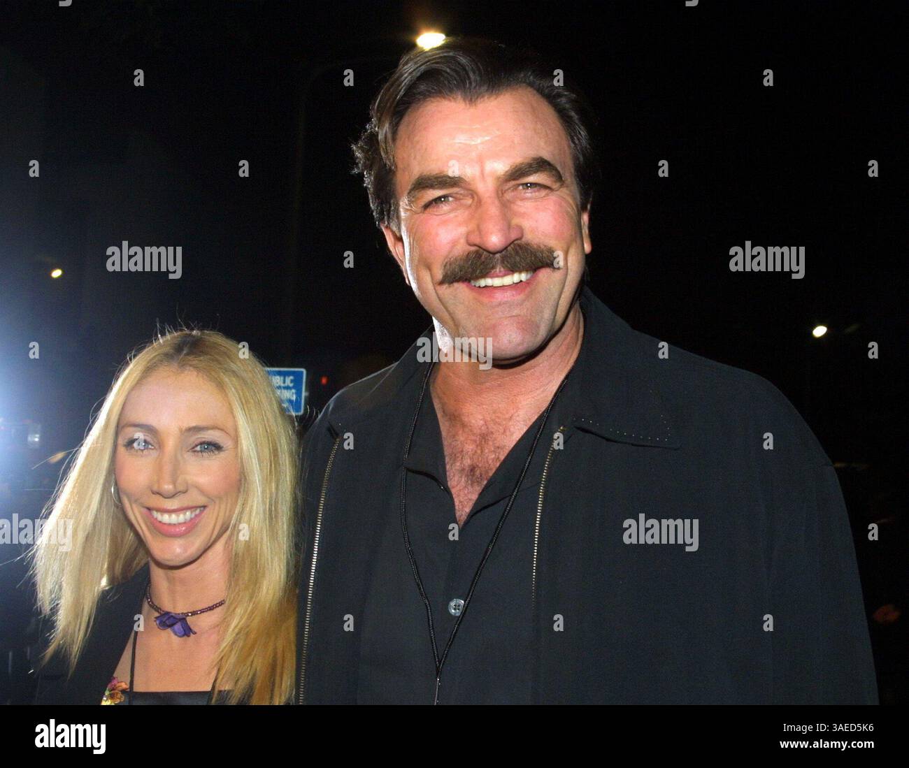El actor tom selleck y su esposa jillie mack -Fotos und -Bildmaterial ...