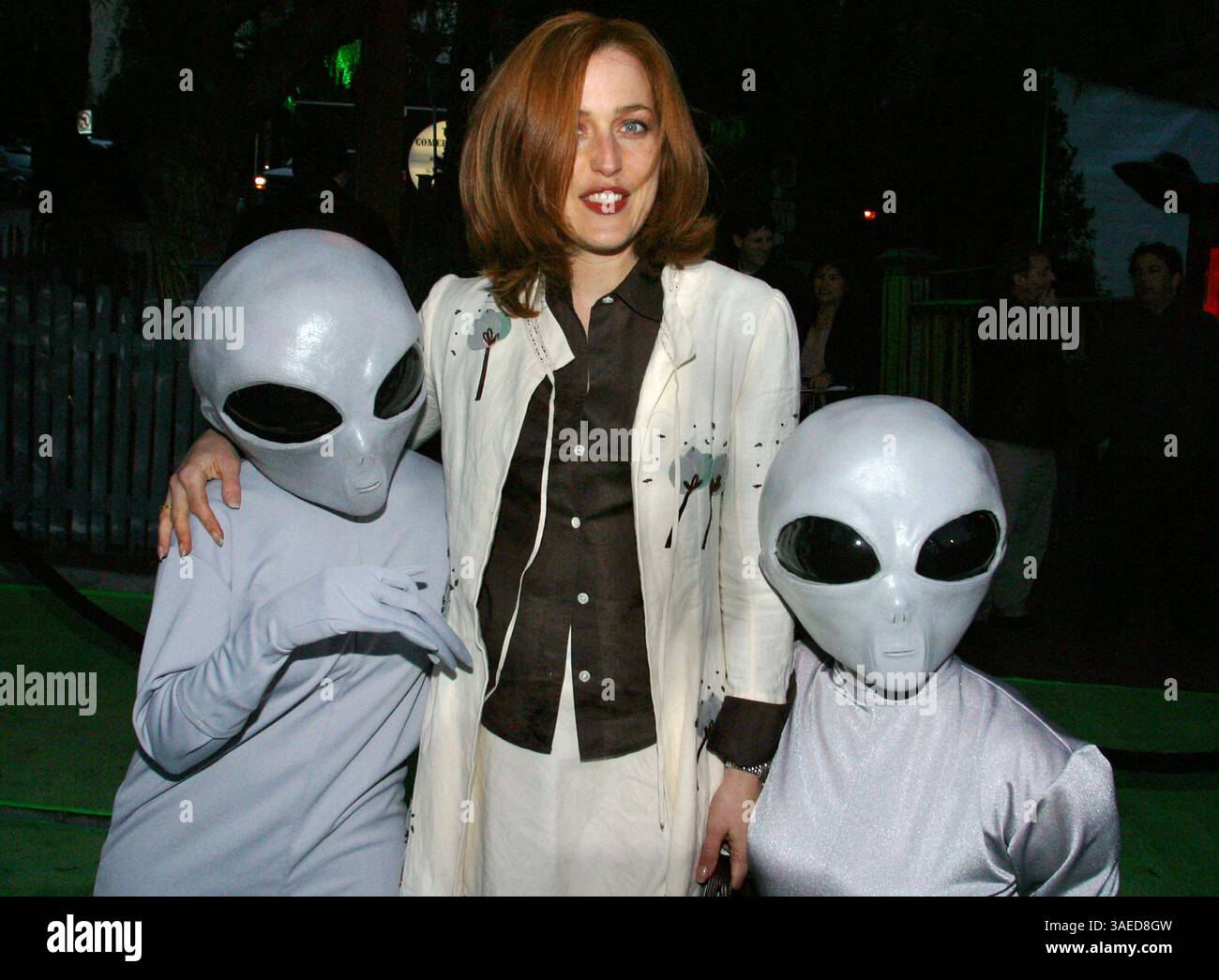 April 2002; Hollywood, CA, USA; Schauspielerin GILLIAN ANDERSON bei der ...