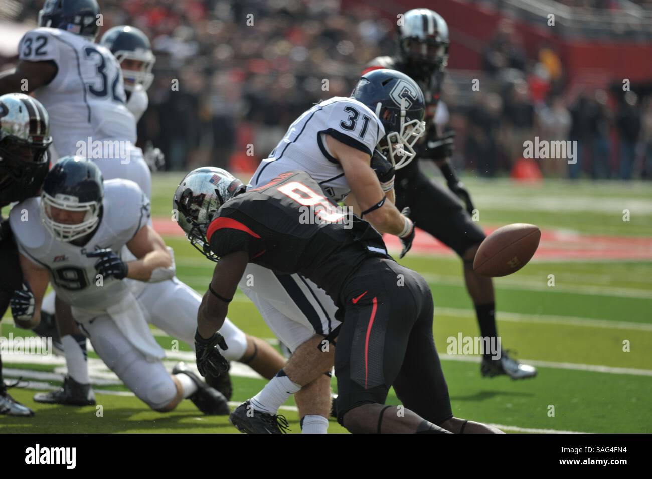 6. Okt. 2012 - Piscataway, New Jersey - Rutgers Defensive Back, TEJAY ...