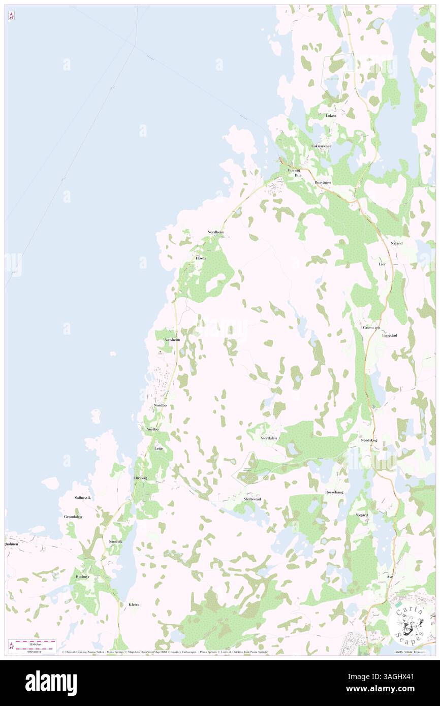 Aredalen, Sveio, NO, Norwegen, Vestland, n 59 34' 39''', N 5 18' 15 ...