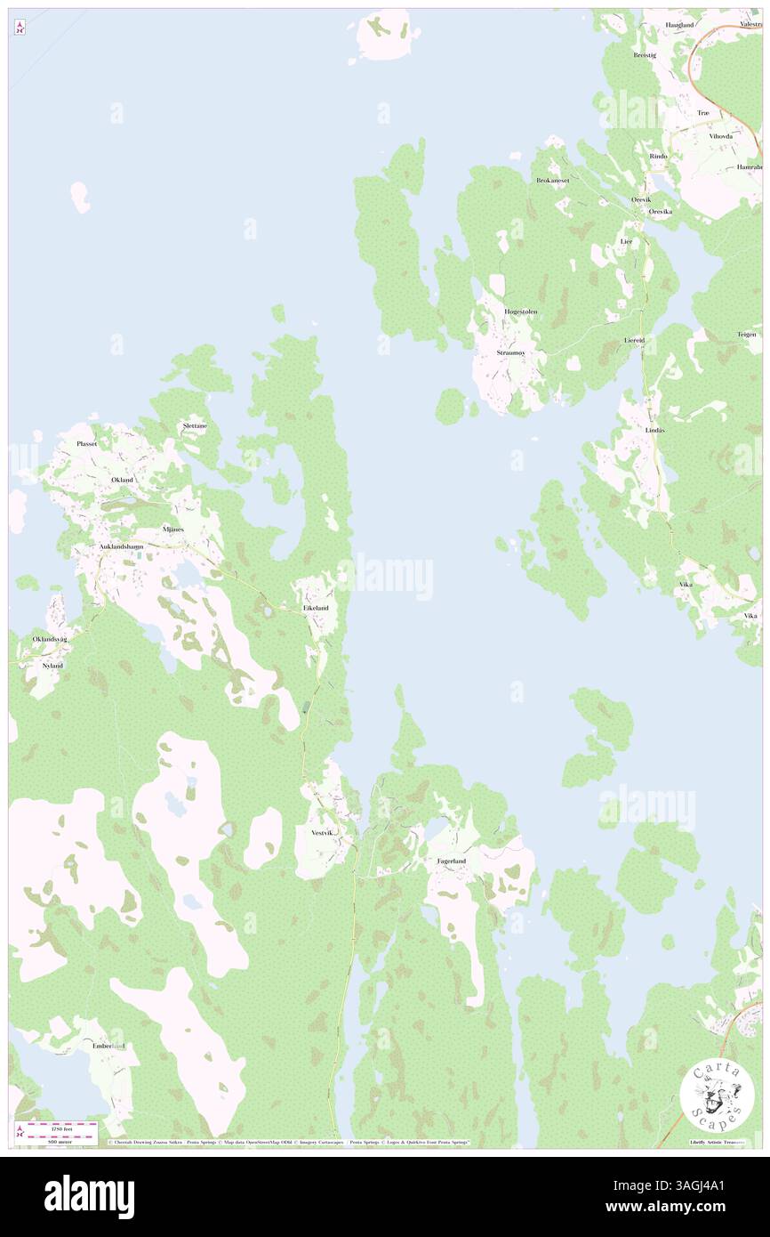 Eikelandsskjeret, Sveio, NO, Norwegen, Vestland, n 59 38' 11''', N 5 25 ...