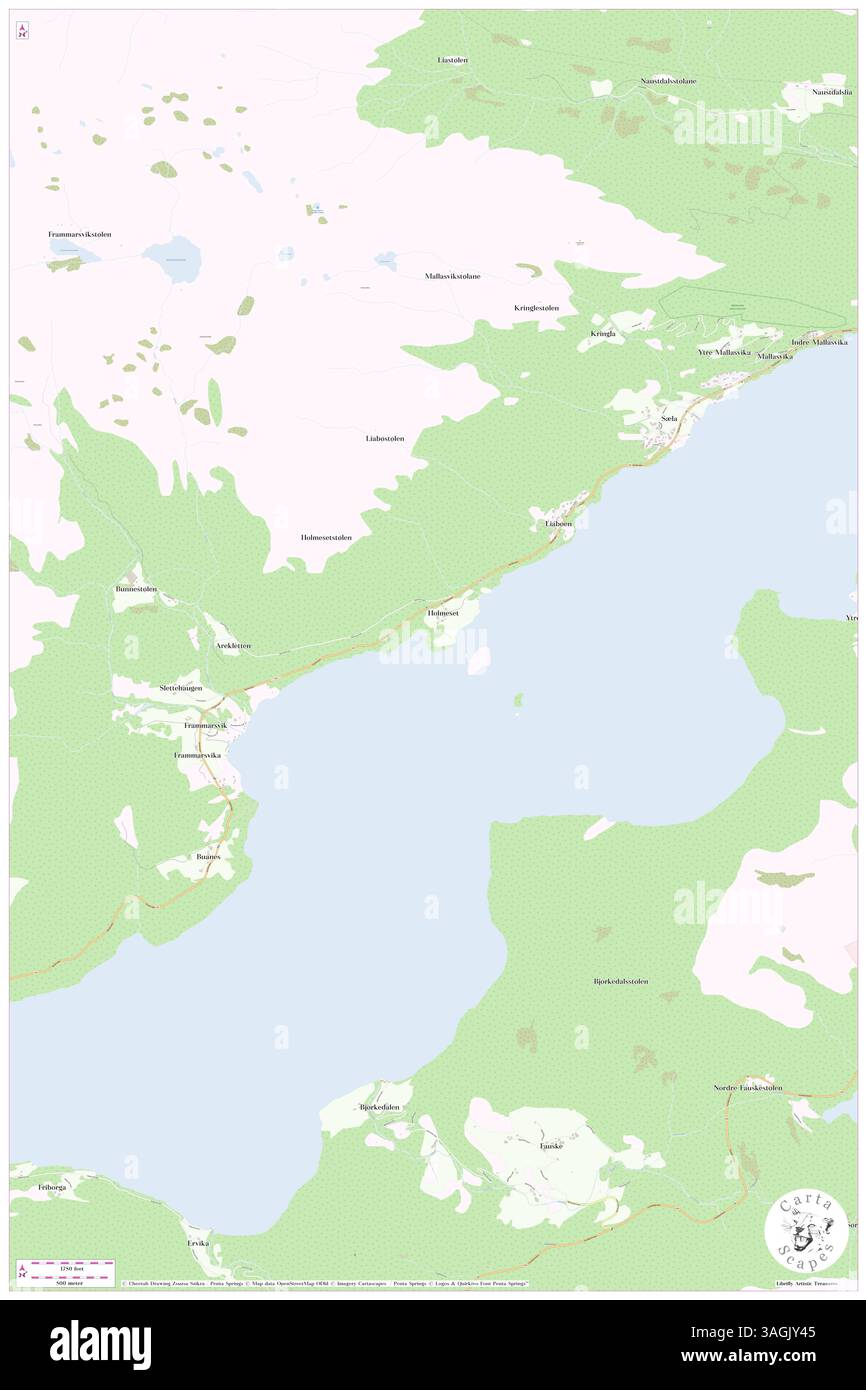 Pikneset, Sunnfjord, NO, Norwegen, Vestland, n 61 29' 14'', N 5 39' 16 ...