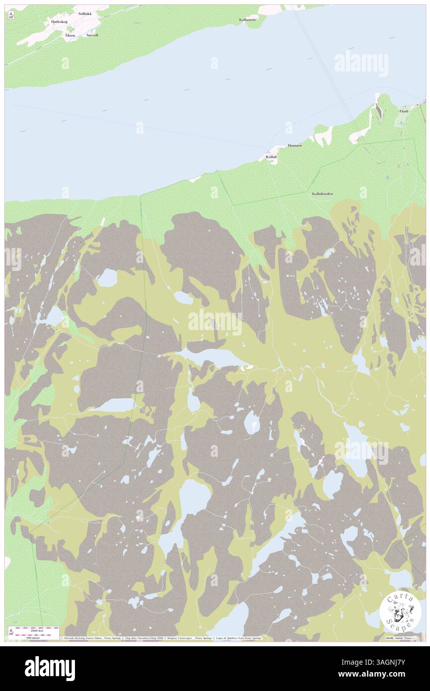 Kvernafjellet, Sandnes, NO, Norwegen, Rogaland, n 58 59' 15'', N 6 22 ...
