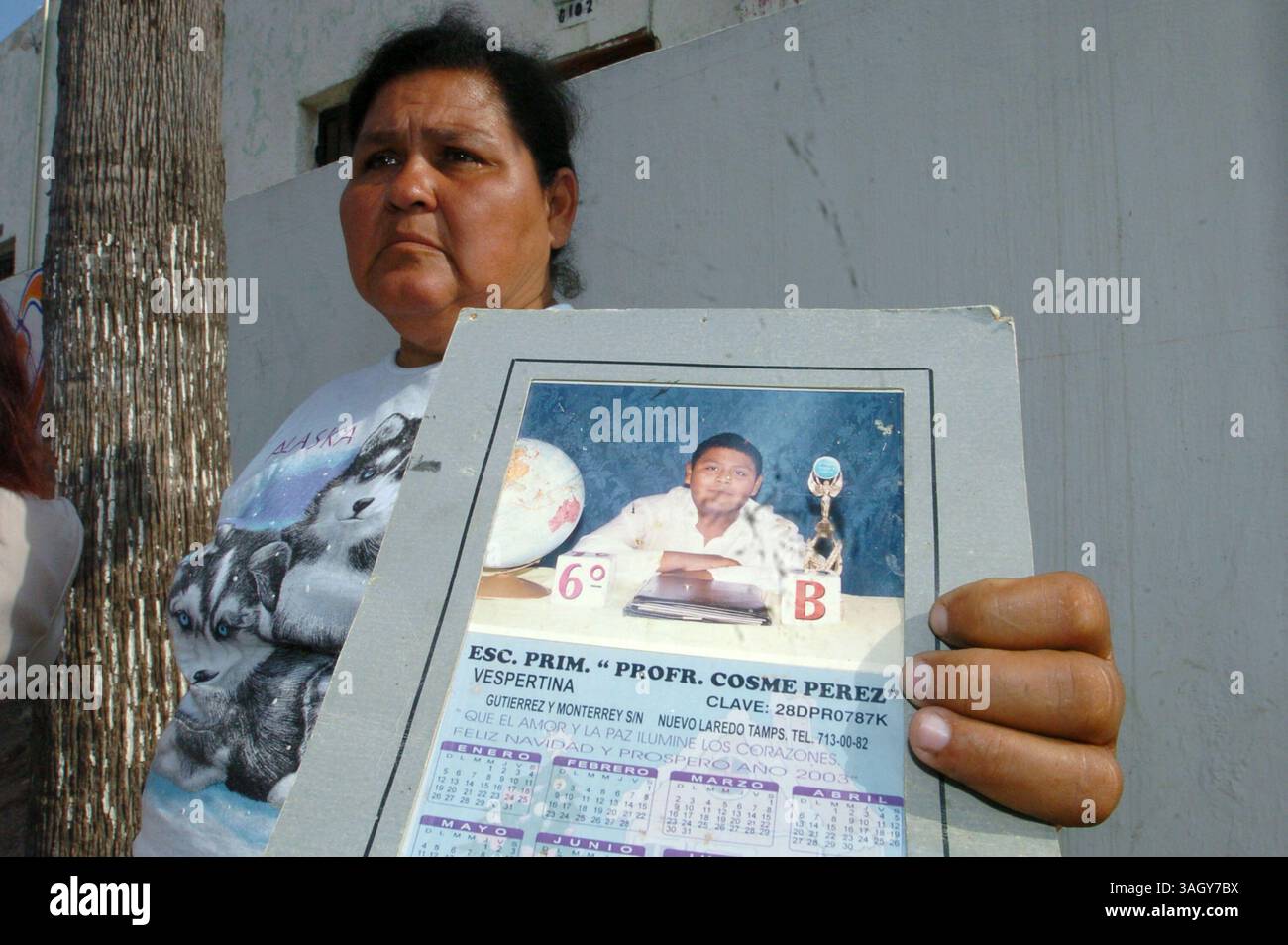 27. Juni 2005 – Nuevo Laredo, Tamaulipas, Mexiko – PAULA SANCHEZ, 46 ...