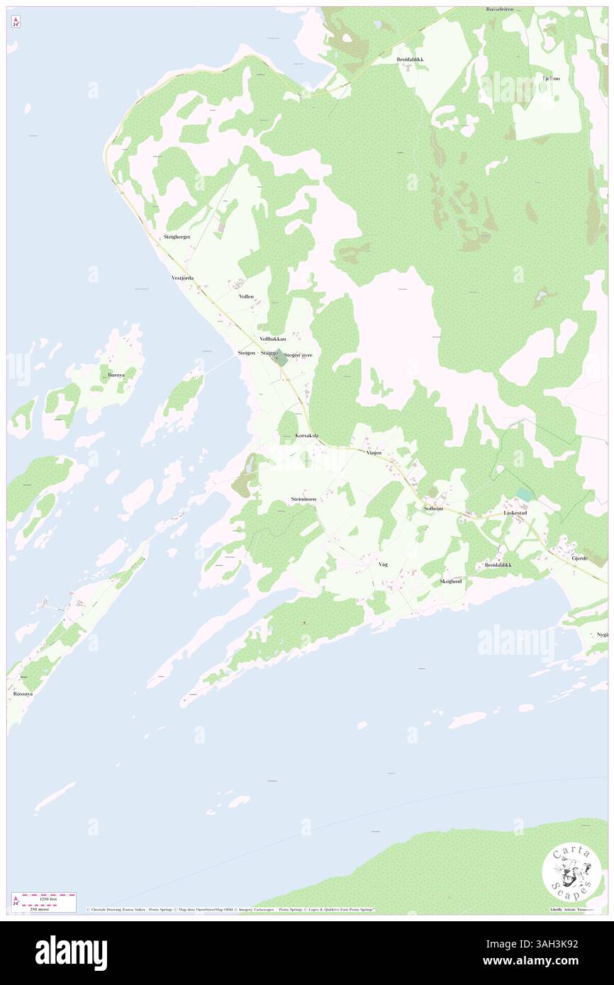 Jomfruhagen, Steigen, NO, Norwegen, Nordland, n 67 55' 46''', N 14 59 ...