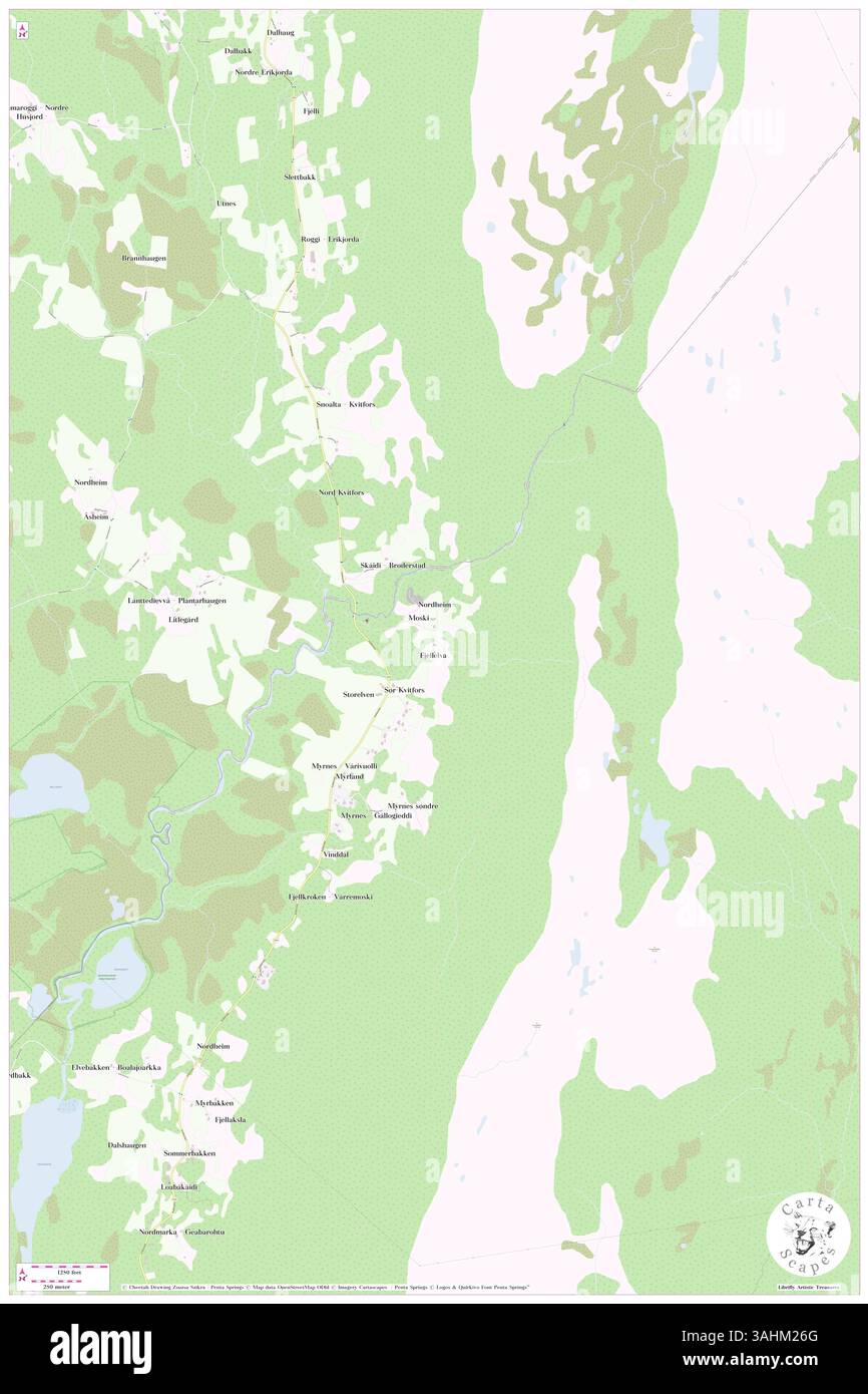 Fjellelva, Evenes, NO, Norwegen, Nordland, n 68 32' 0'', N 16 46' 44 ...