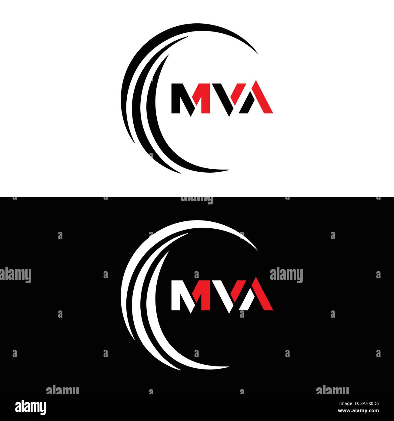 MVA, MVA set, M V A design, M V A letter, M V A logo, M V A, MVA letter ...