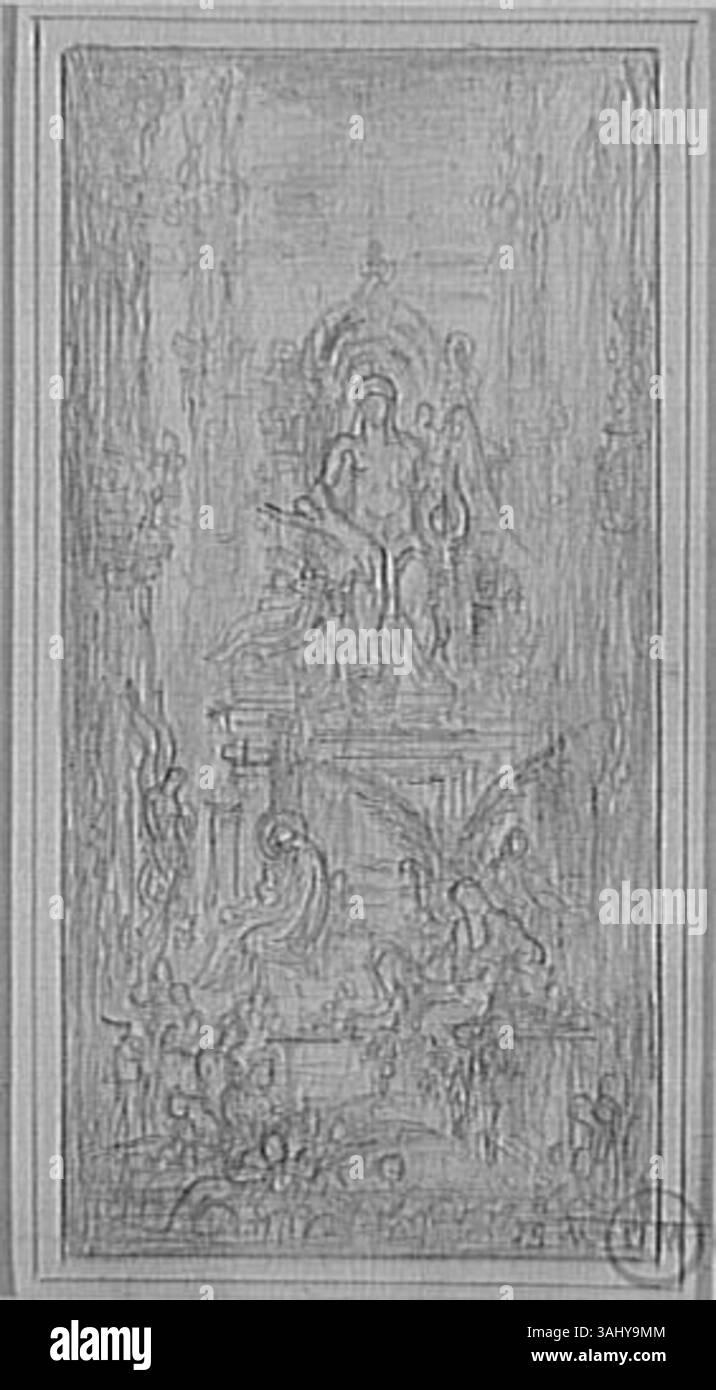 „Jupiter et Sémélé“ von Gustave Moreau zeigt die mythologische ...