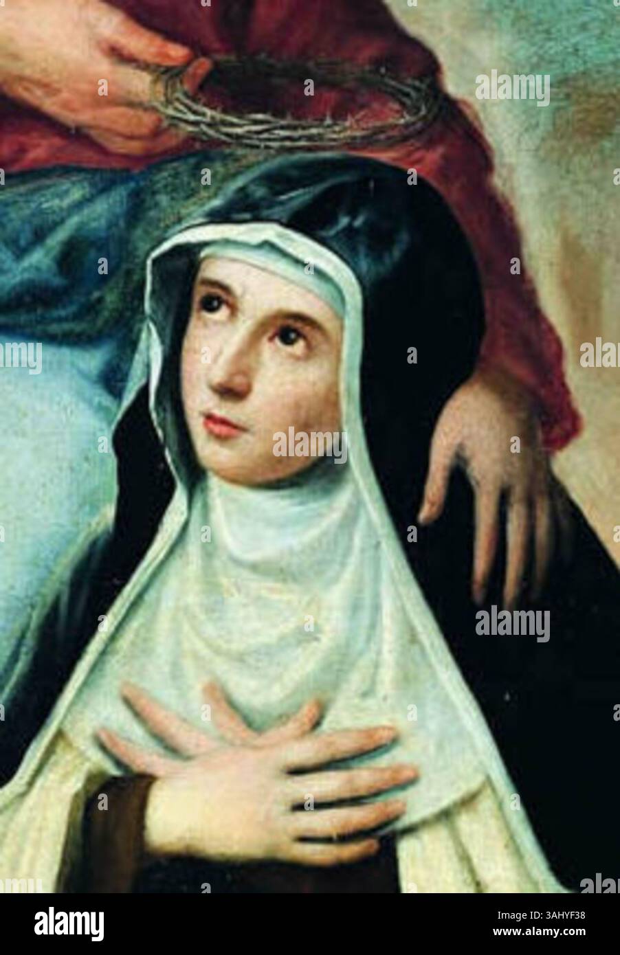 Pedro de Moyas Gemälde „Visión de Santa María Magdalena de Pazzi“ von ...