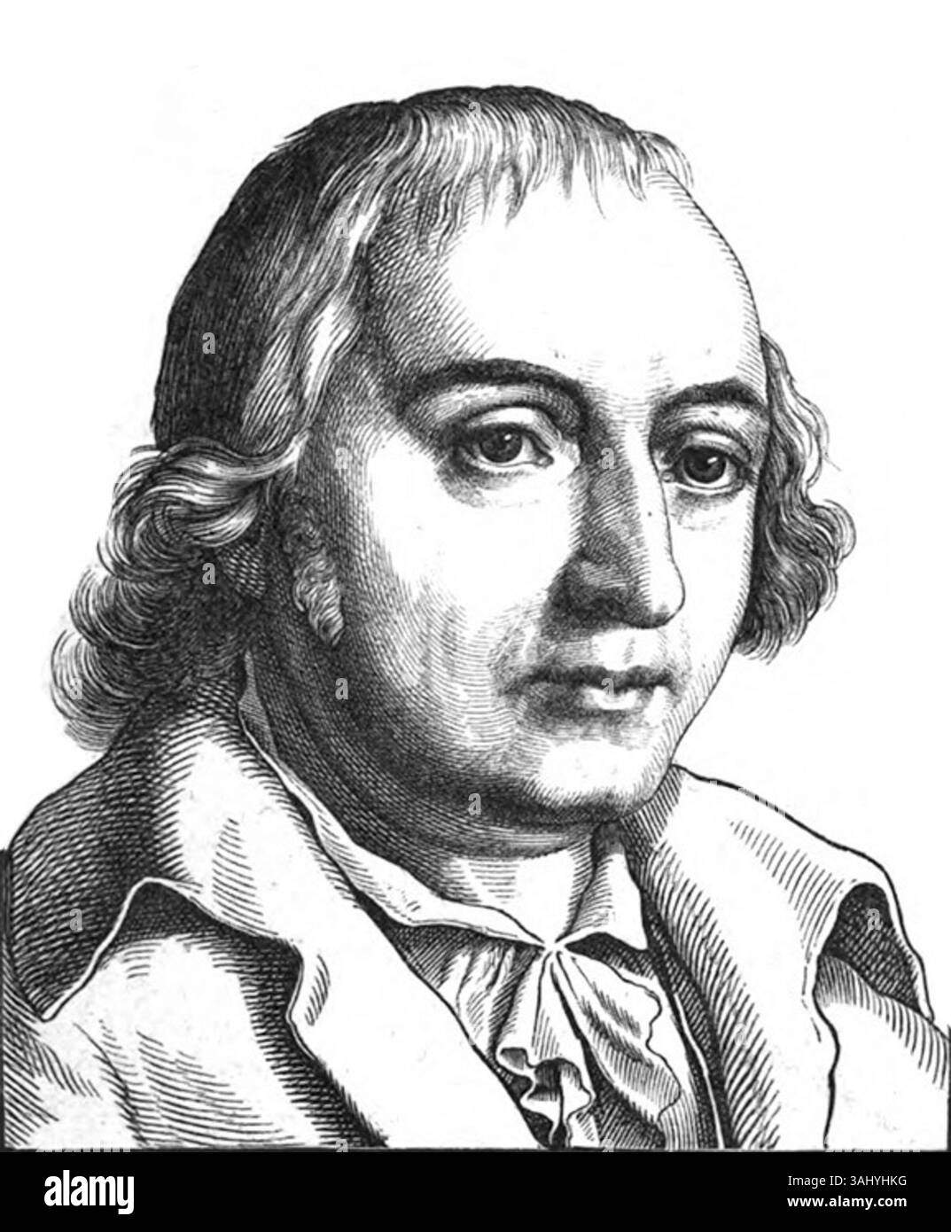 Porträt von Johann Gottfried von Herder, einem prominenten deutschen ...