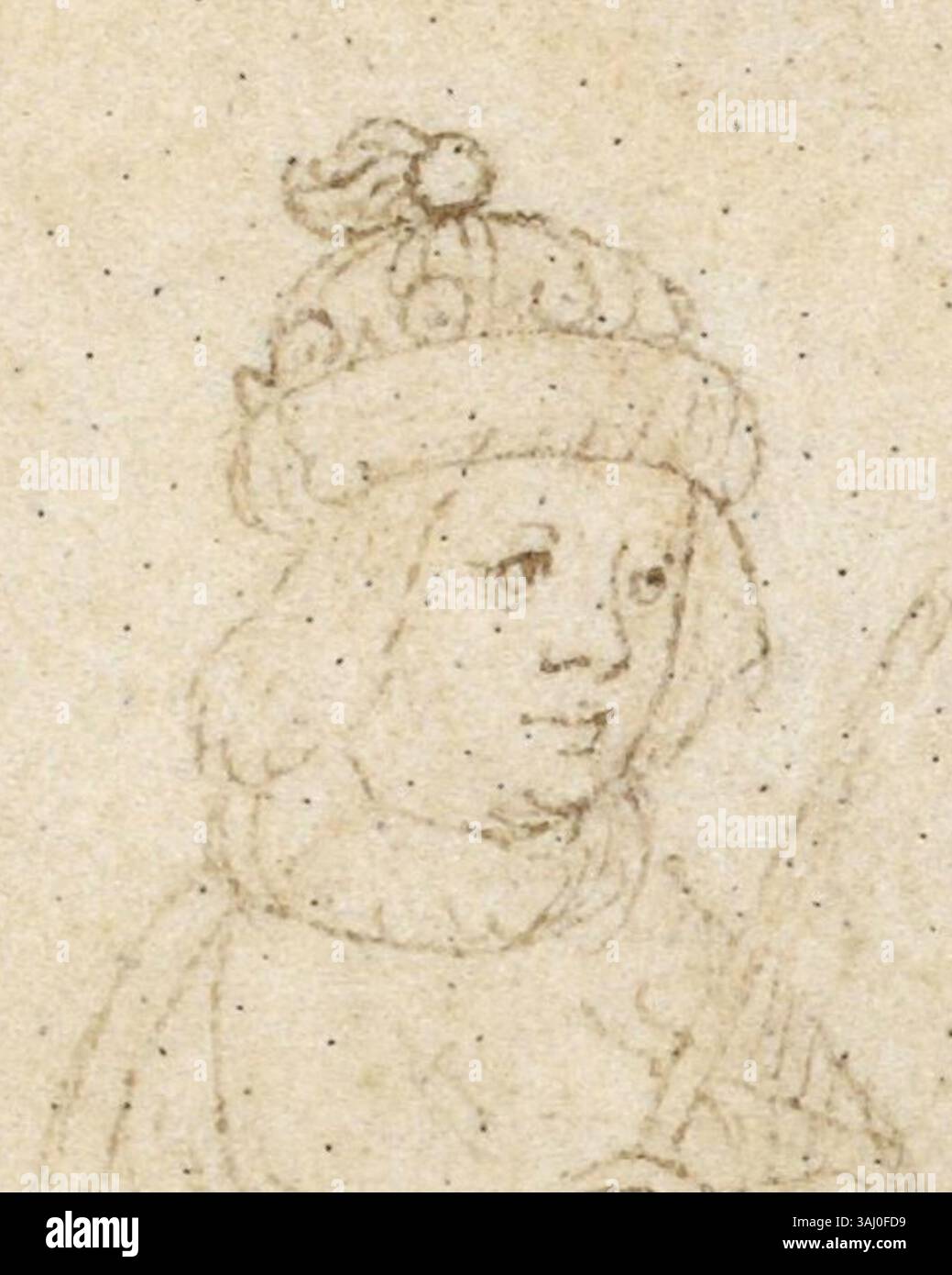 Eine Darstellung von Edward, Prinz von Wales, aus dem 15. Jahrhundert ...