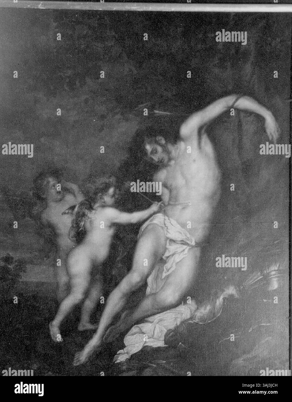 Dieses 1631 entstandene Gemälde von Anthony van Dyck zeigt den heiligen Sebastian, eine beliebte ...