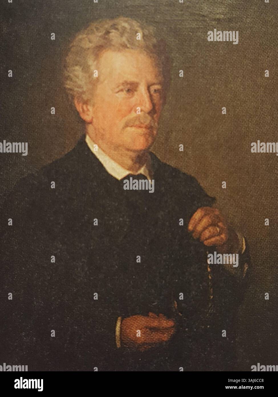 Dieses Porträt von Gustaf Retzius, gemalt von Jean Haagen, zeigt den ...