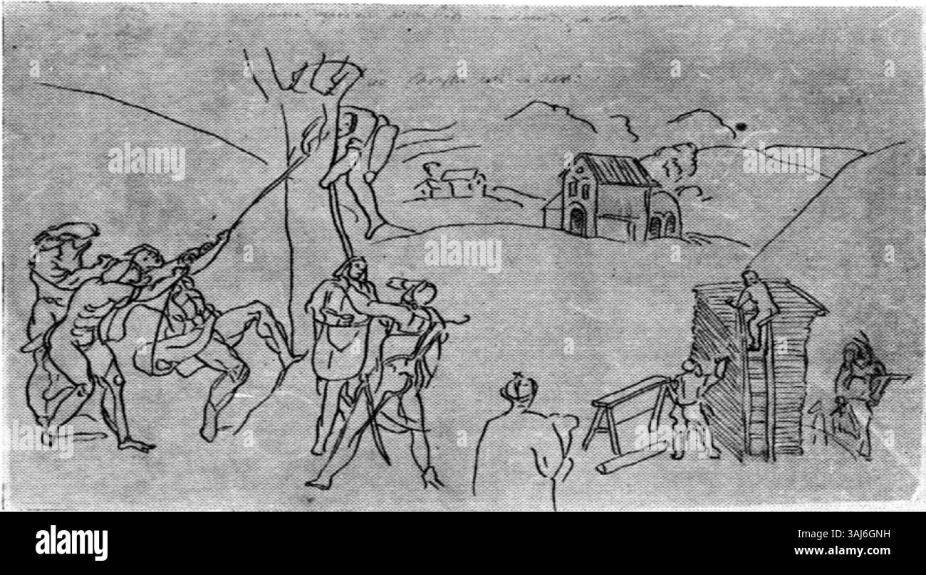 Teramo Castelli, ein italienischer Barockmaler, zeigt religiöse und ...