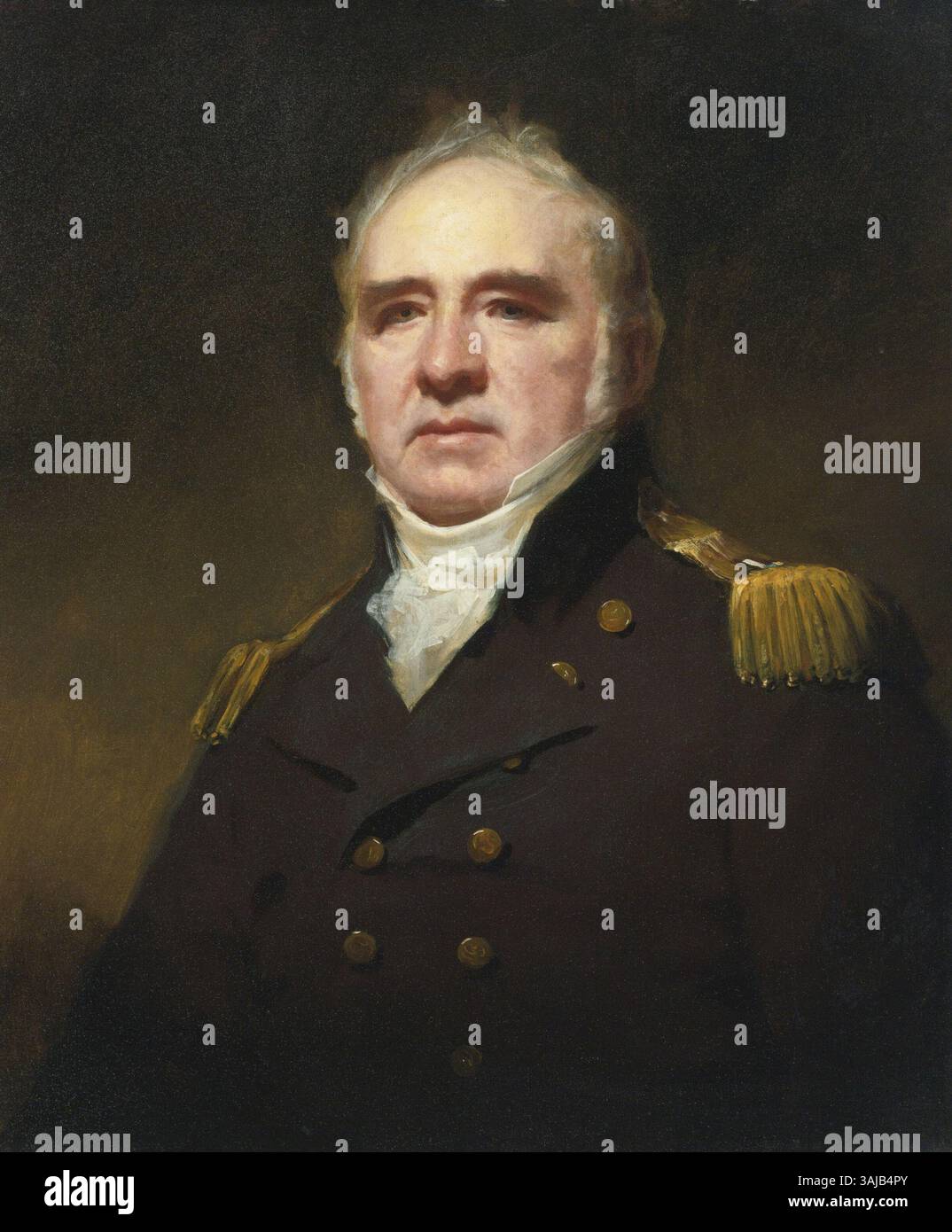 This portrait by Sir Henry Raeburn depicts Captain James Forbes ...