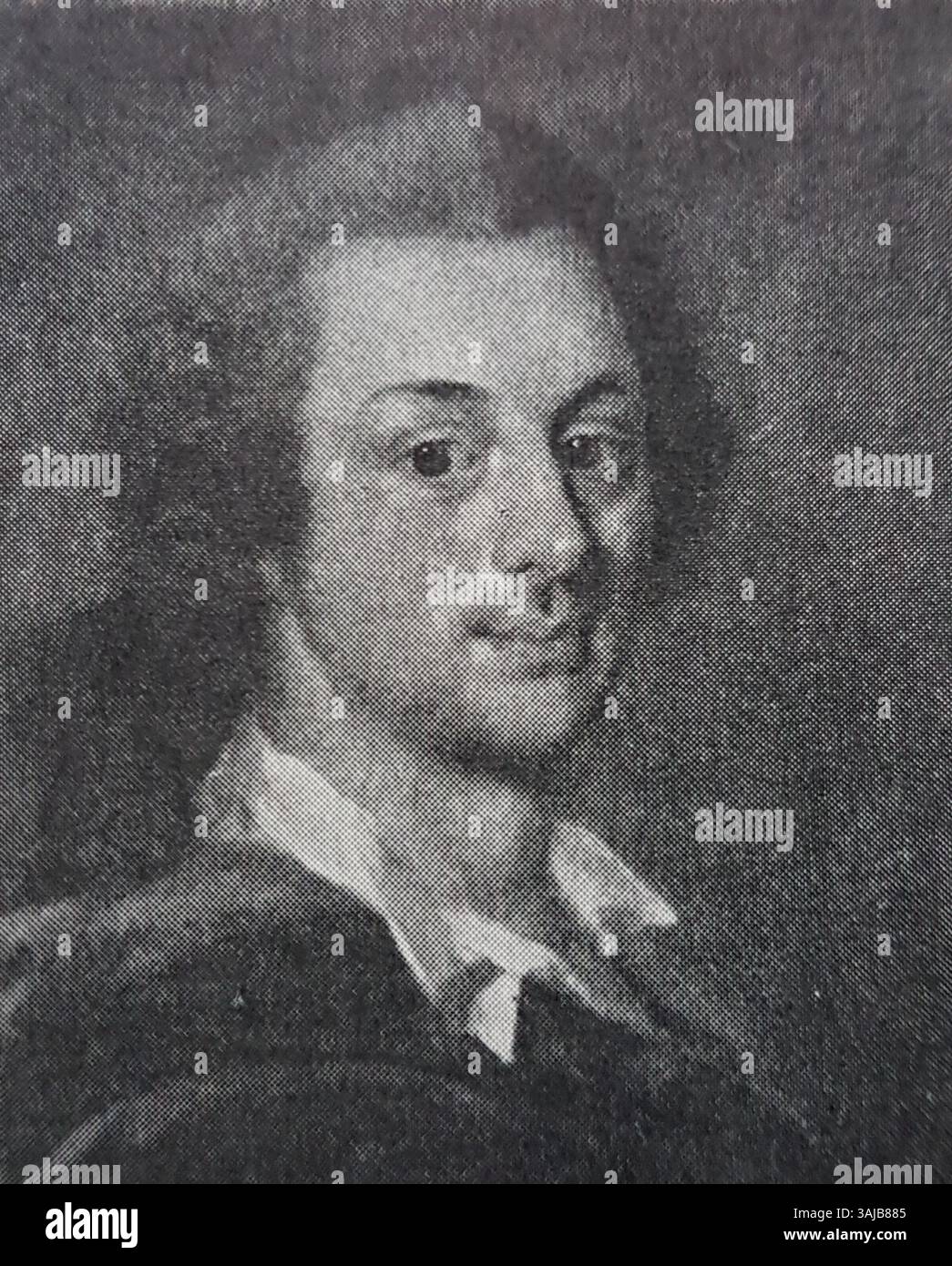 Ein Porträt von Carl Gustaf Fehrman, erstellt von Gustaf Lundberg ...